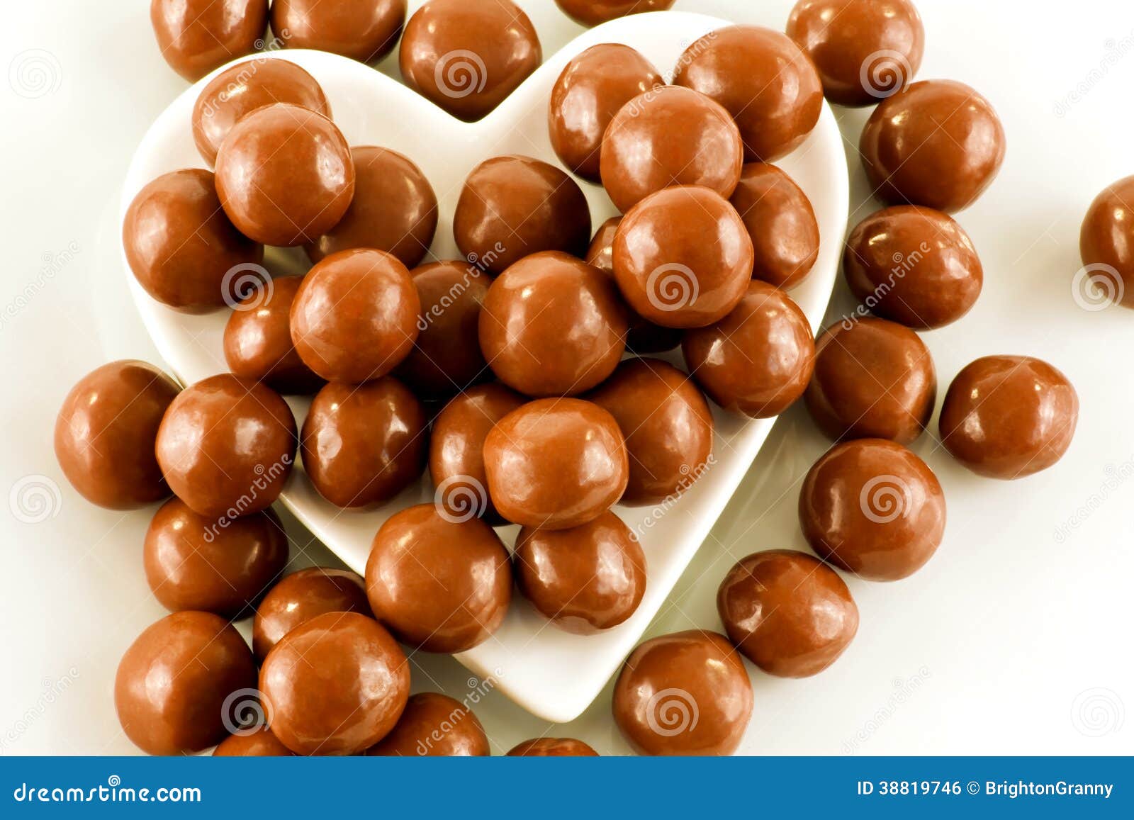 Red Heart Toffees Are Sweety On Black Blow On Black Background Royalty ...