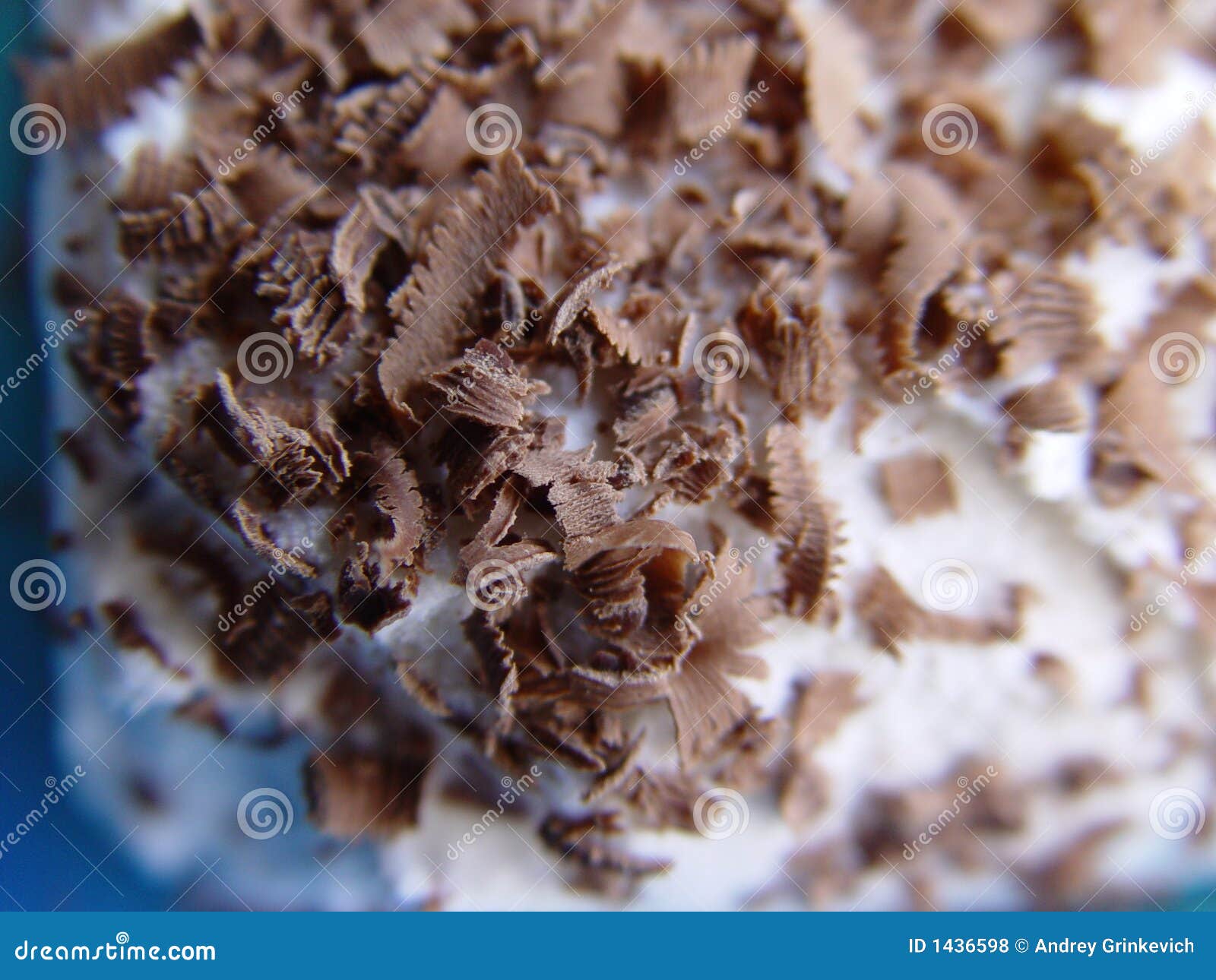 Chocolate Topping Over Ice Cream Stock Photo - Image of crumb, cream ...