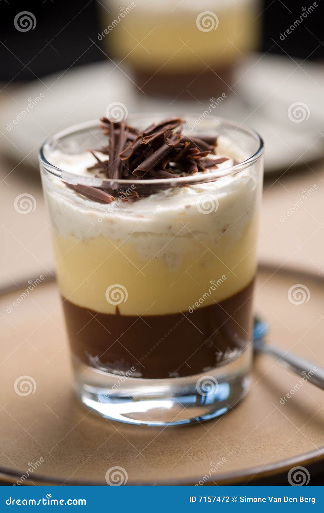 Chocolate trifle stock photo. Image of delicious, dessert - 7157472