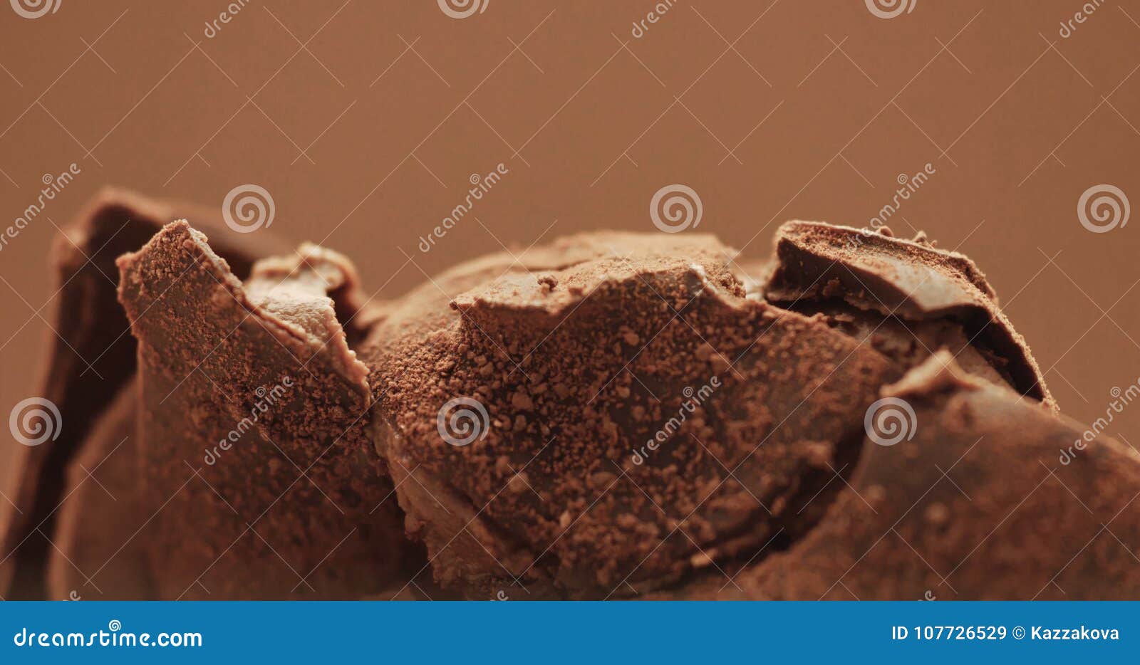 Chocolate Truffle Texture Closeup Stock Image - Image of food, candy ...