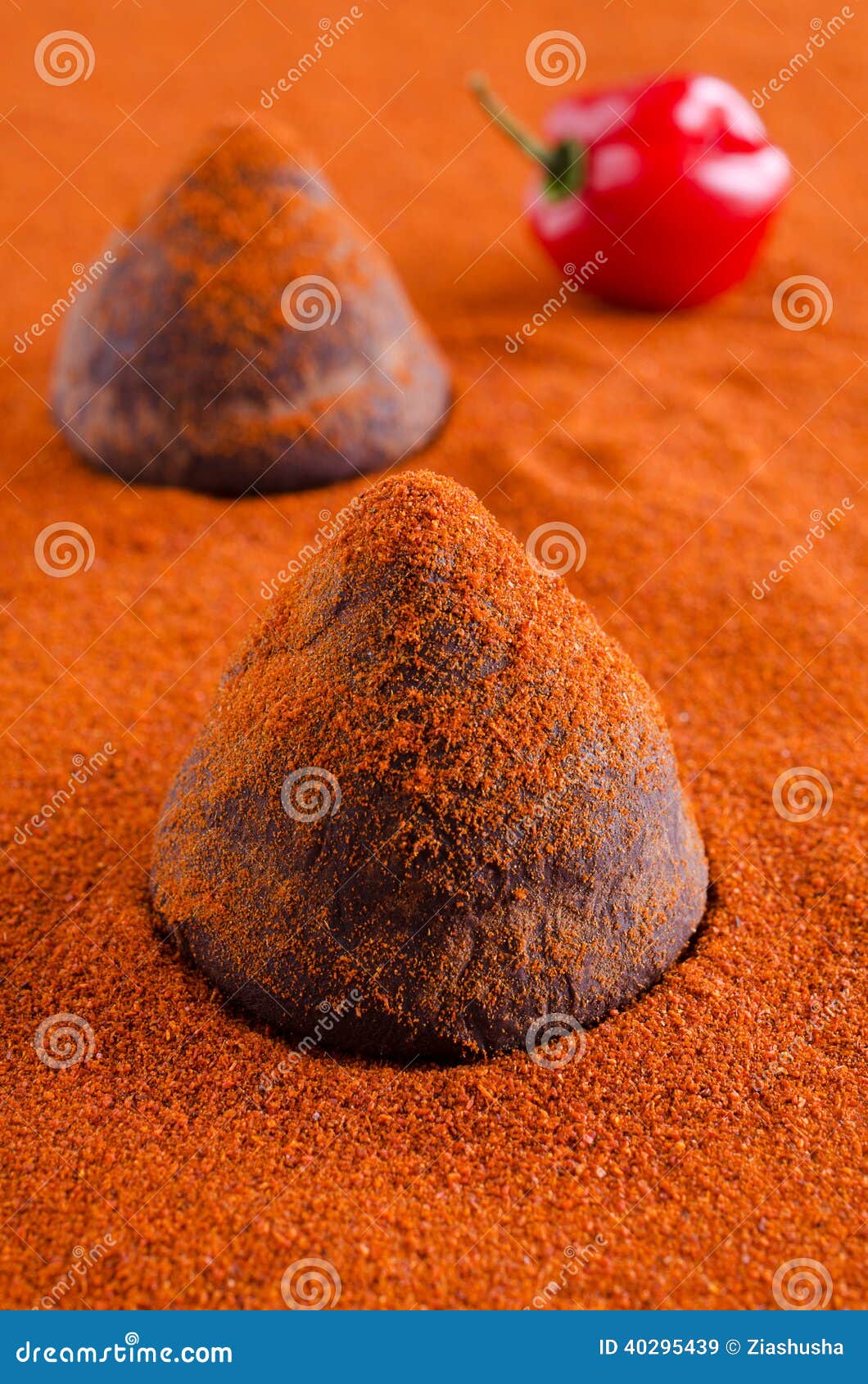 Chocolate stock image. Image of gourmet, dessert, burning - 40295439