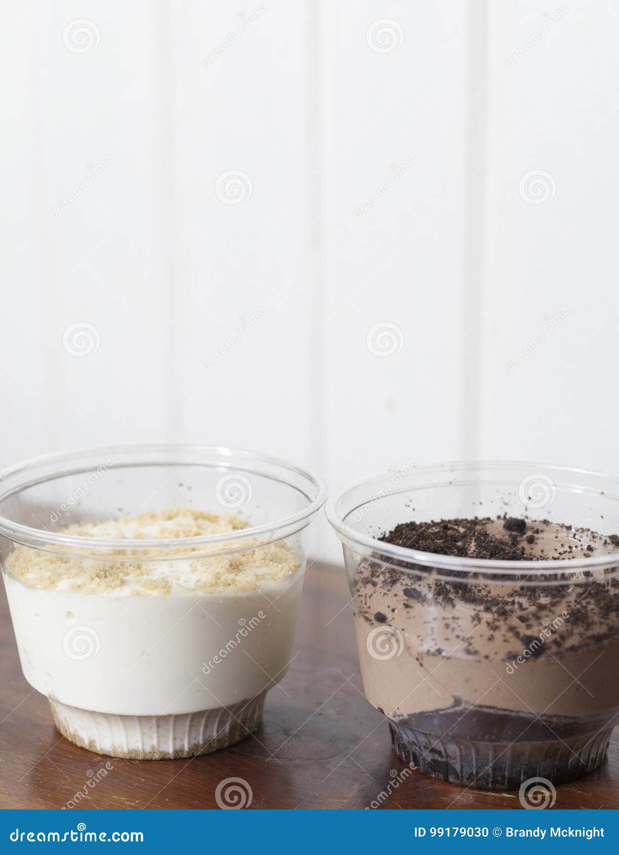 Chocolate and Vanilla Pudding Stock Photo - Image of nutrition, custard ...