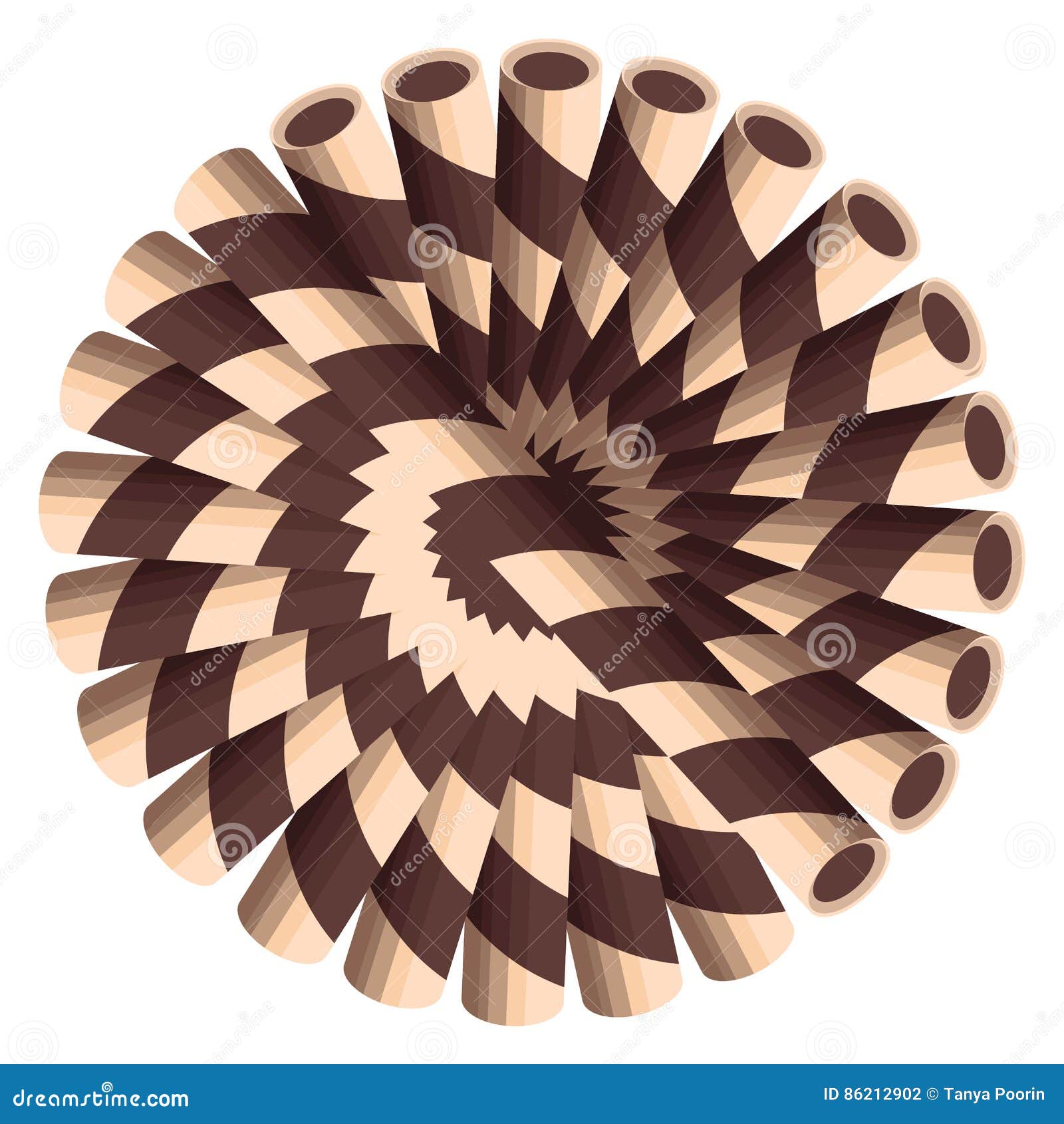 Wafer Chocolates Stock Illustrations – 48 Wafer Chocolates Stock ...