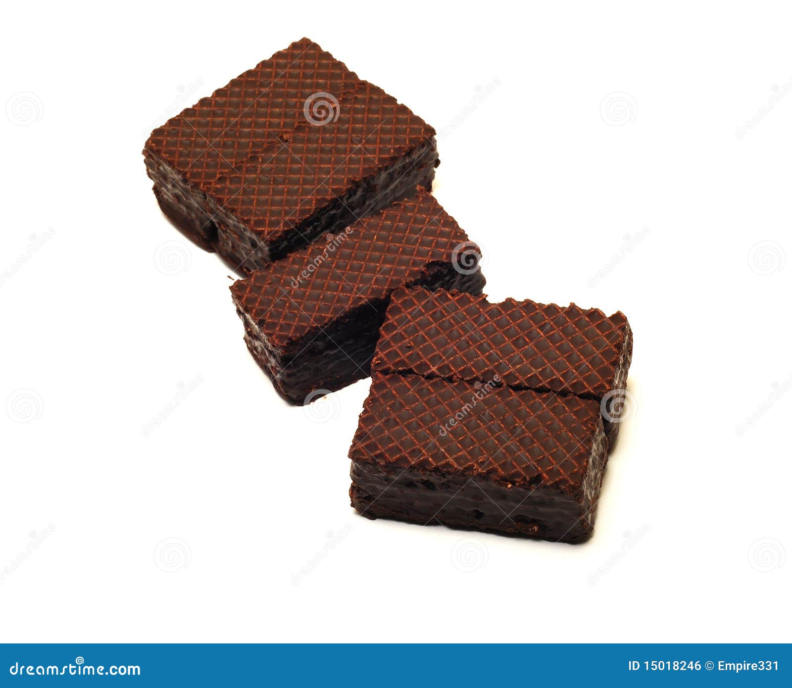 Chocolate wafers stock photo. Image of chocolate, sweet - 15018246
