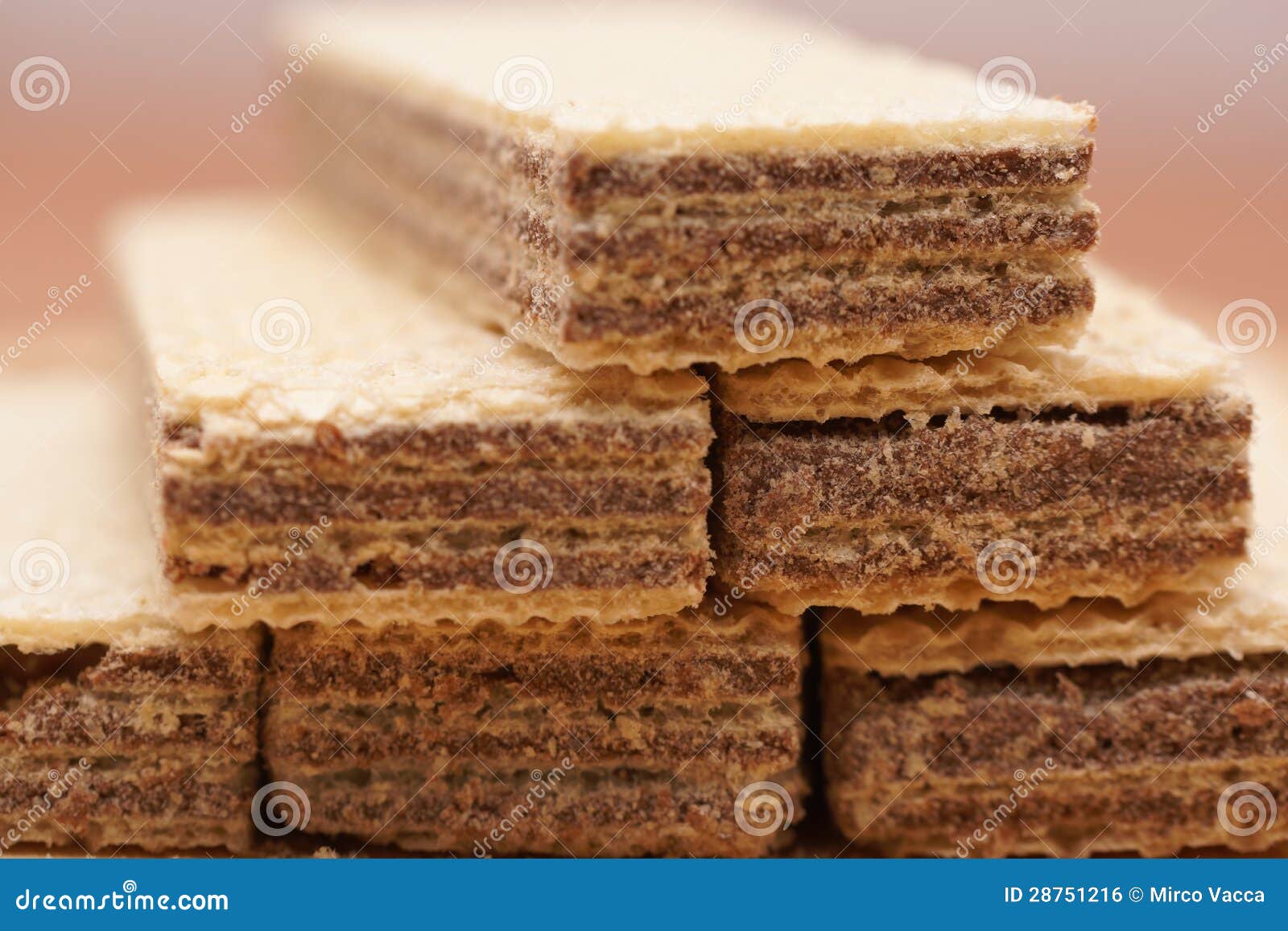 Chocolate wafers stock photo. Image of layers, sweet - 28751216