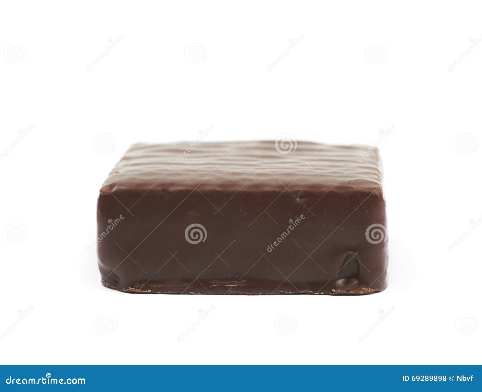 Chocolate Waffle Candy Bar Isolated Stock Photo - Image of wafer, meal ...
