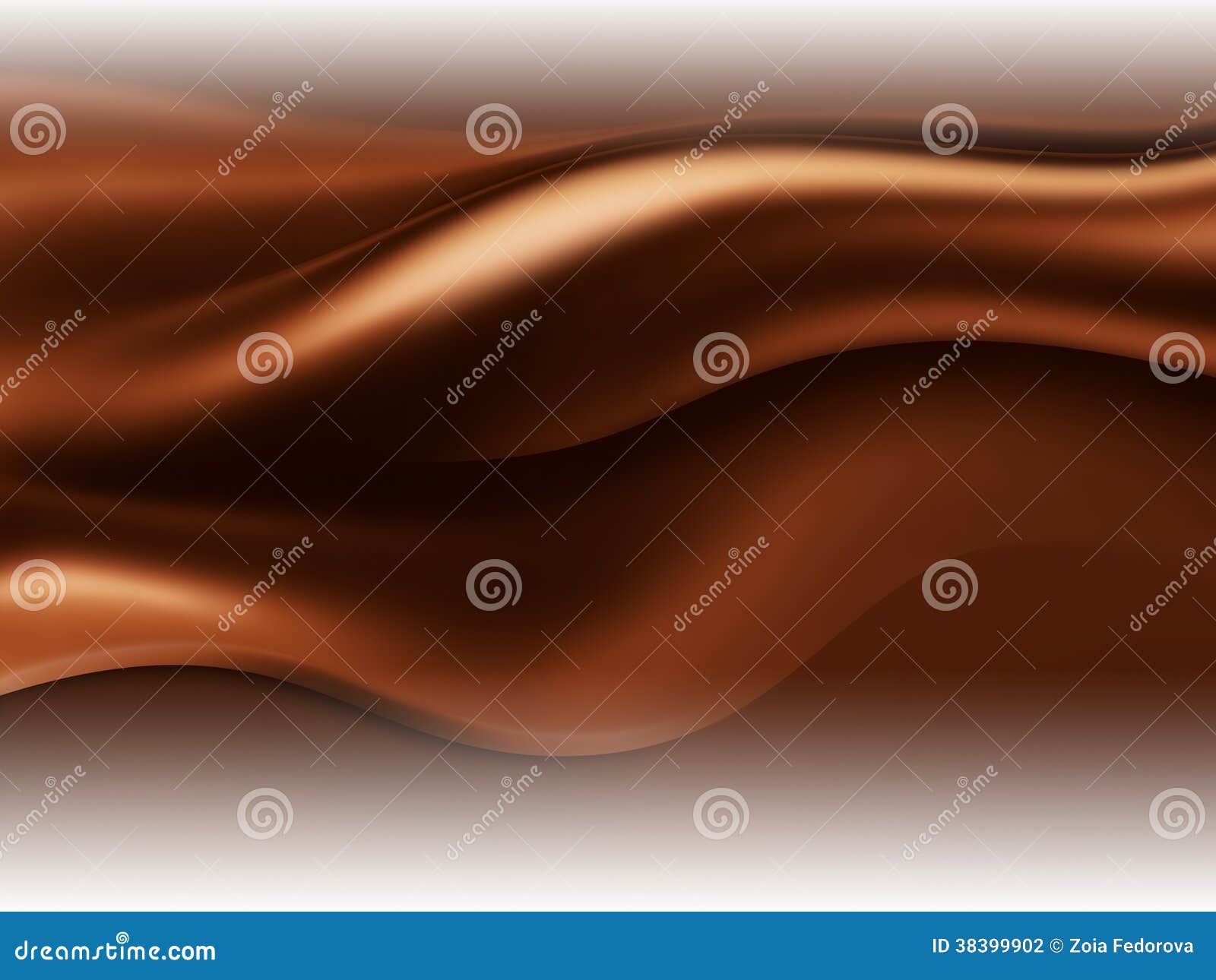 Chocolate wave stock illustration. Illustration of rippled - 38399902