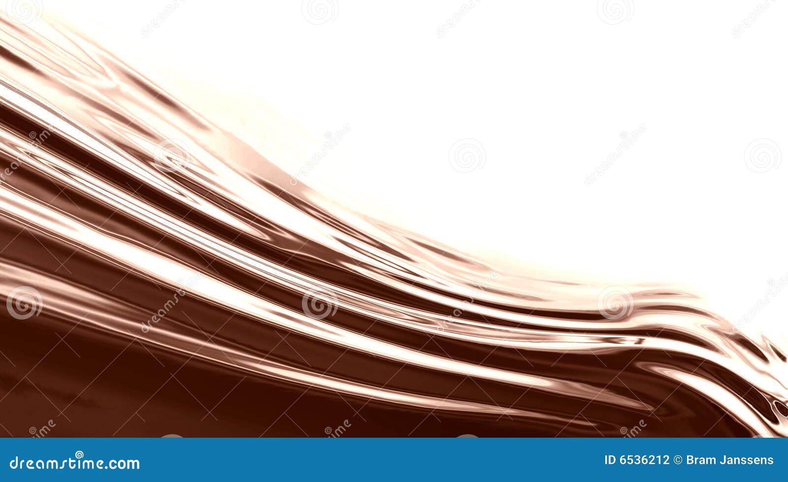 Chocolate wave stock illustration. Illustration of tide - 6536212