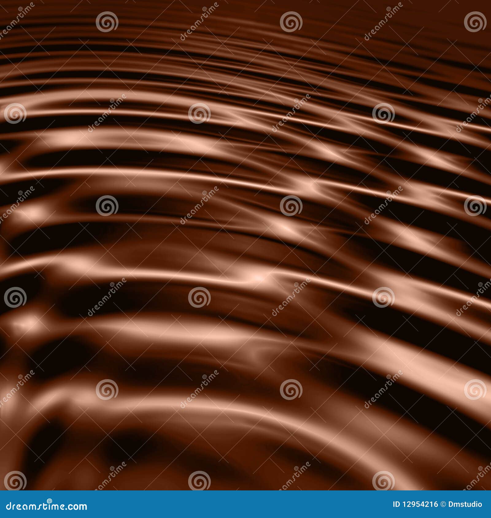 Chocolate waves stock illustration. Illustration of smooth - 12954216