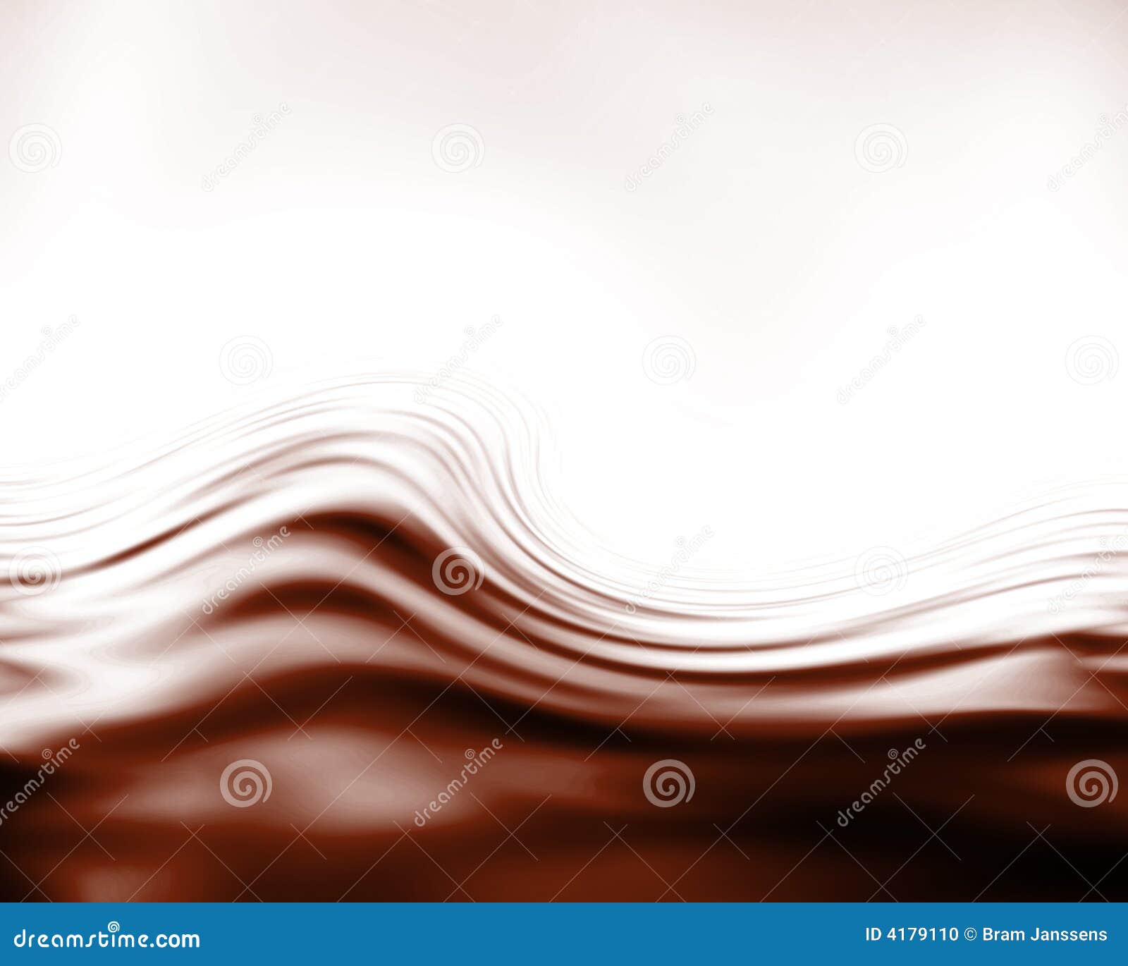 Chocolate waves stock illustration. Illustration of graphic - 4179110