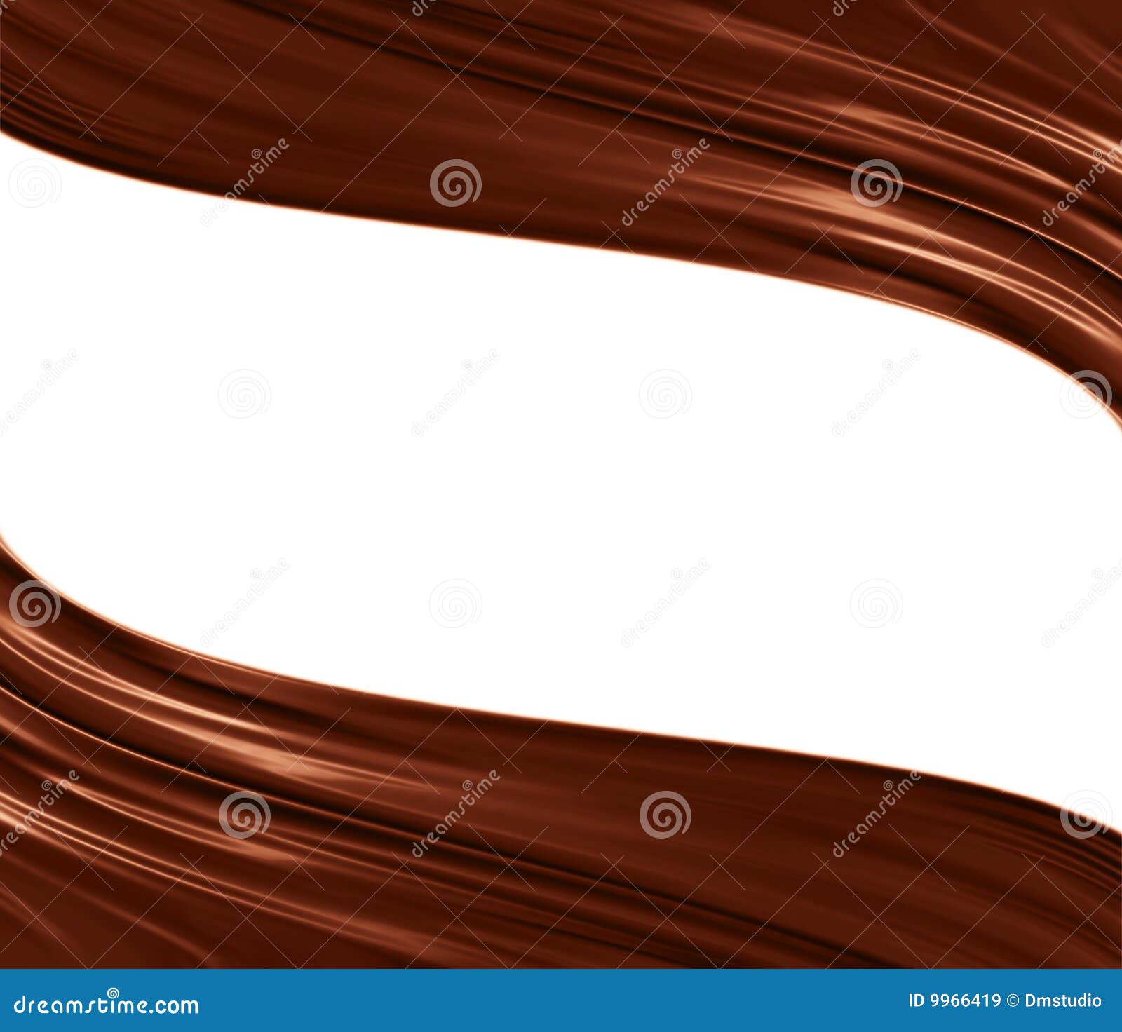 Chocolate waves stock illustration. Illustration of frosting - 9966419