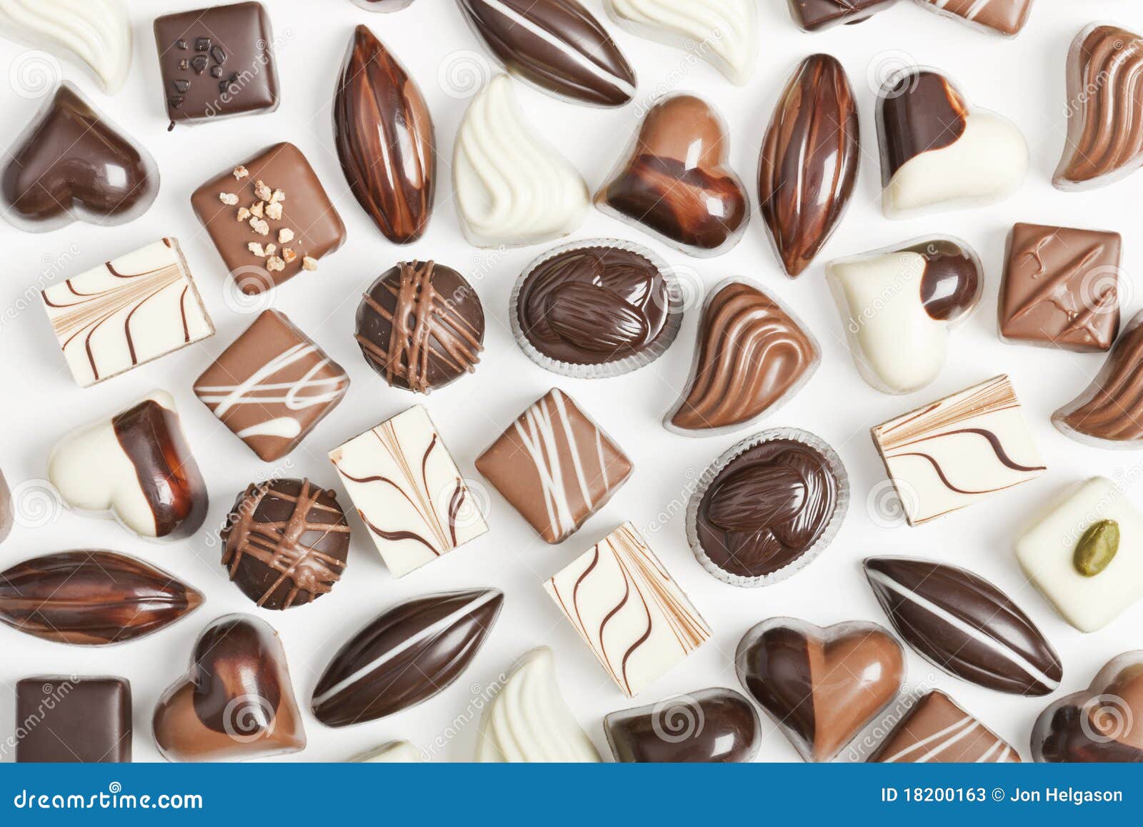 Chocolate on White Background Stock Image - Image of high, gourmet ...