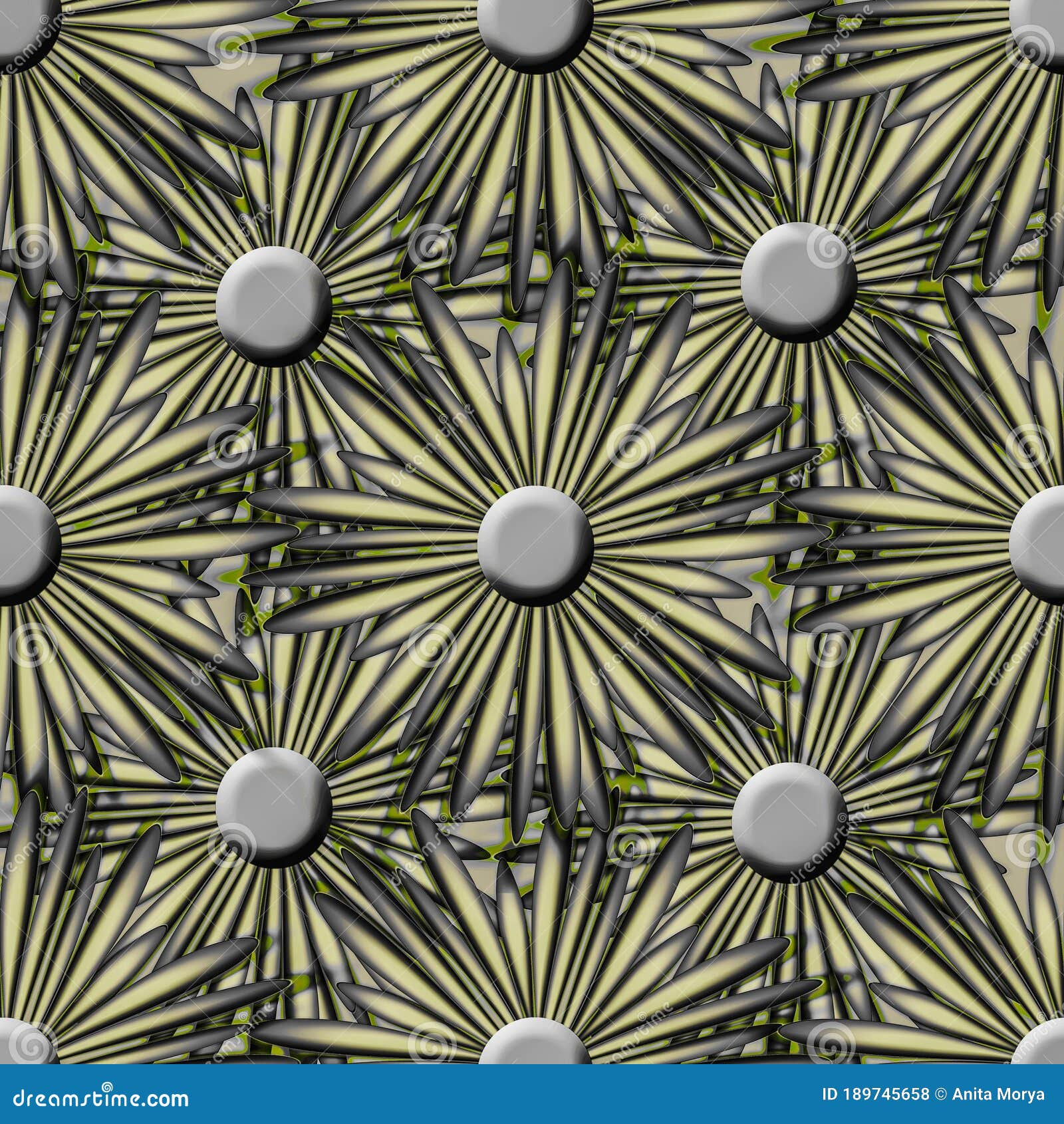 Chocolate and Yellow African Zig Zag Seamless Pattern Graphic Design ...