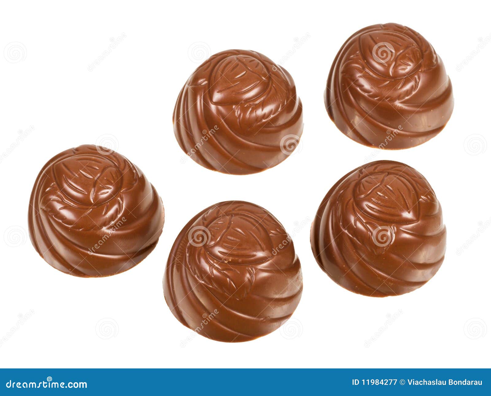 Chocolates imagem de stock. Imagem de forma, branco, comer - 11984277