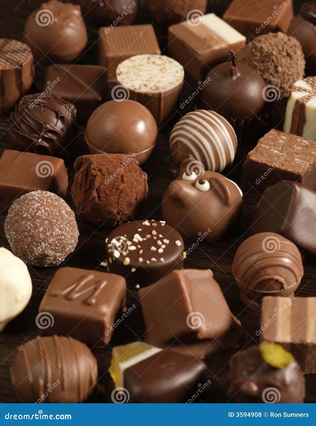 Chocolates 2 stock photo. Image of praline, covered, delicious - 3594908