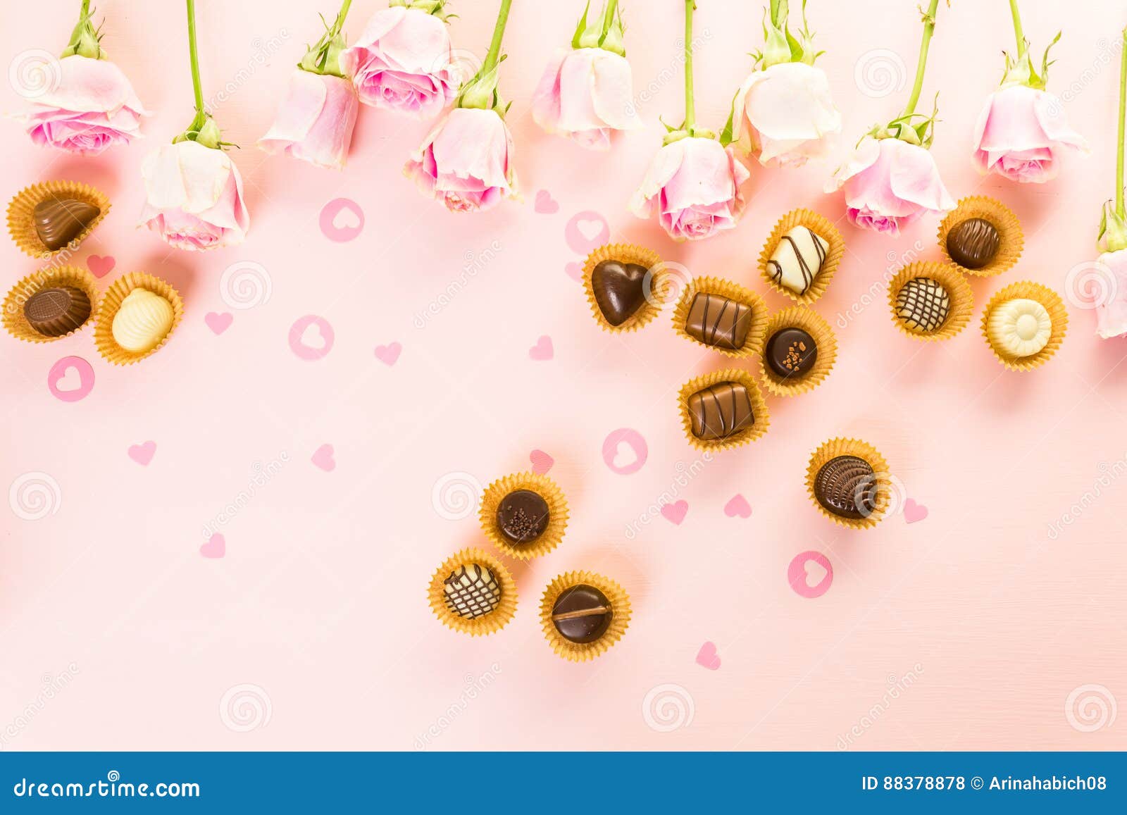 Chocolates stock photo. Image of hand, dessert, food - 88378878