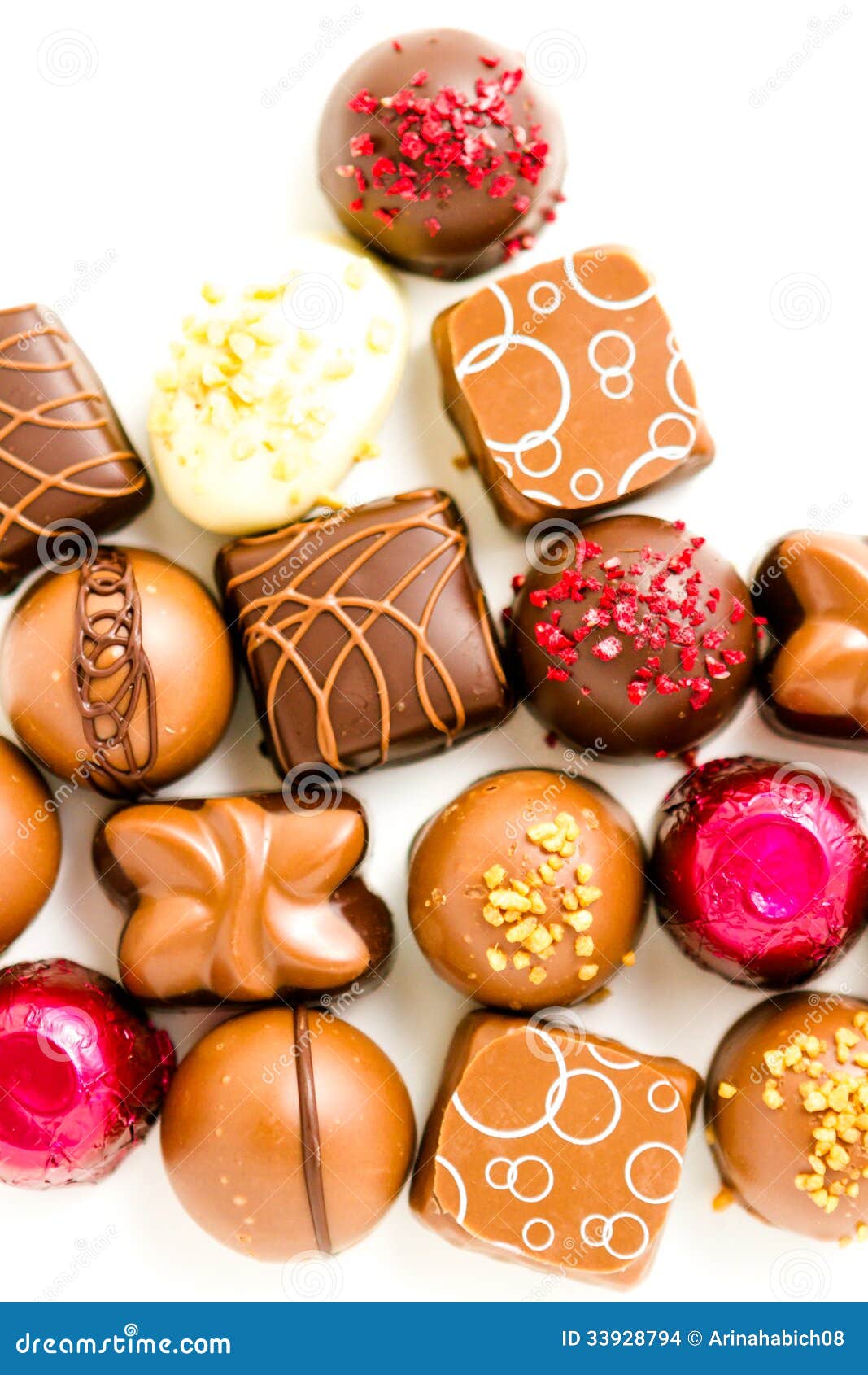 Chocolates stock photo. Image of fancy, sugary, chocolate - 33928794