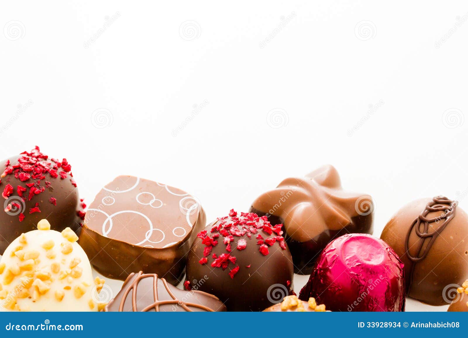 Chocolates stock photo. Image of gourmet, fancy, candy - 33928934