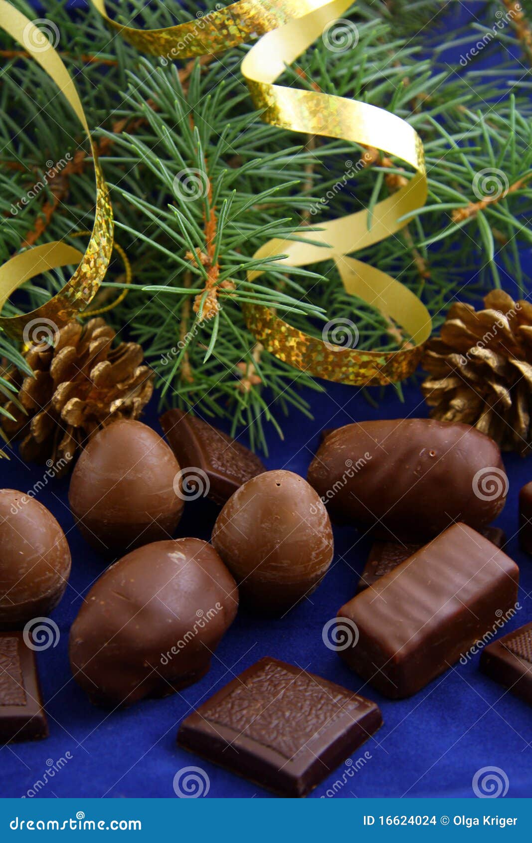 Chocolates for Christmas stock photo. Image of dining - 16624024