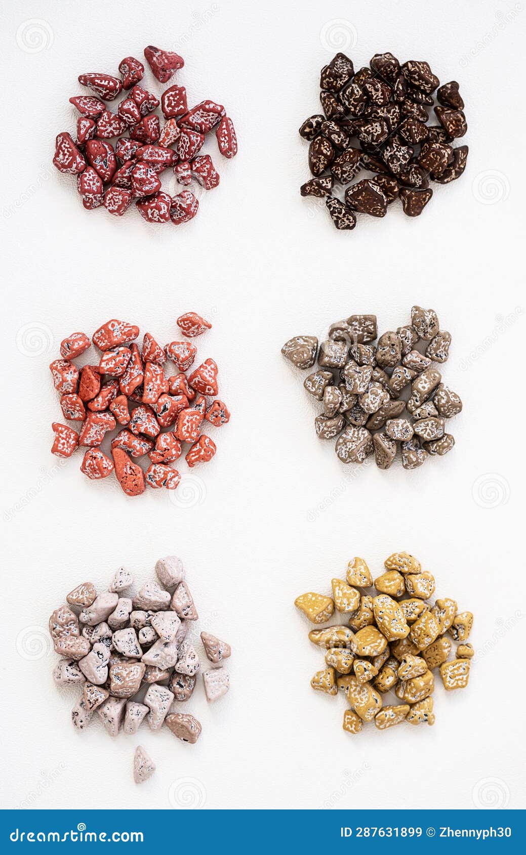 Chocolates Pebble. Chocolate Candies Shaped Rock Stock Image - Image of ...