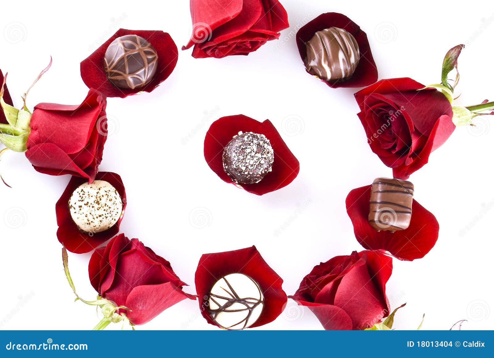 Chocolates and roses stock photo. Image of postcard, confectionery ...