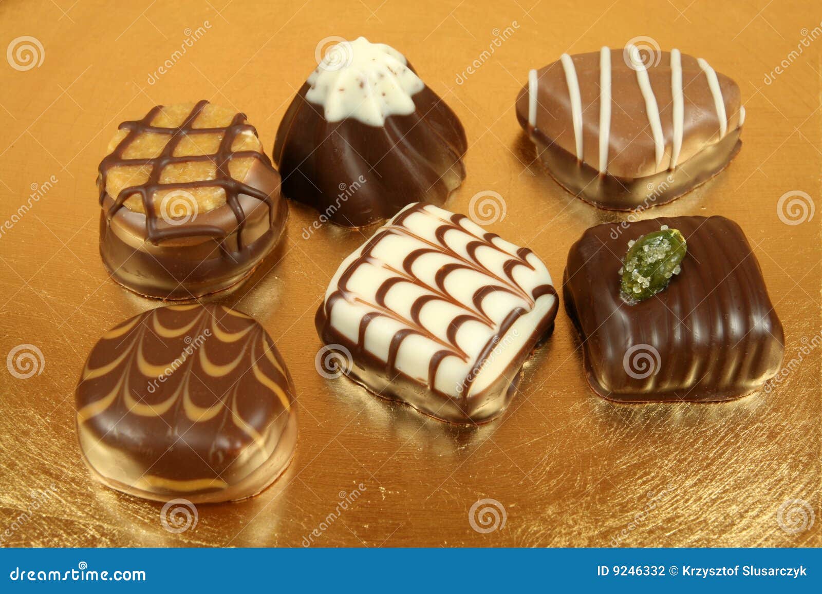 Chocolates suizos foto de archivo. Imagen de caramelo - 9246332