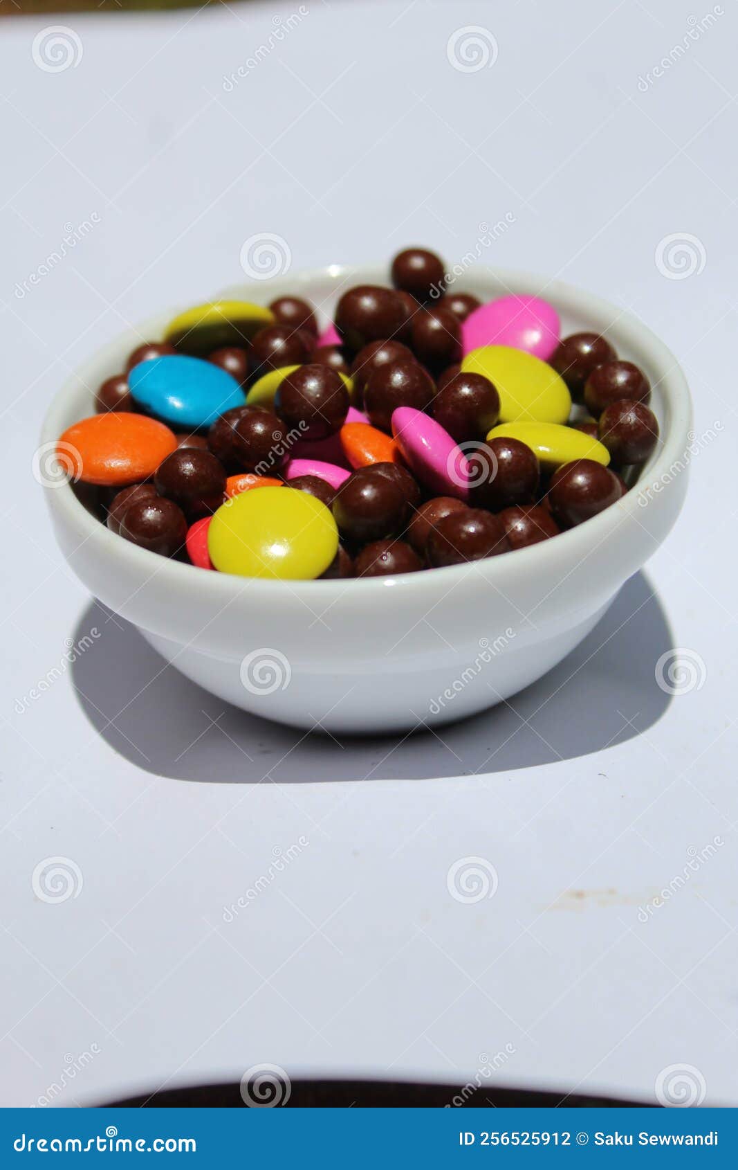 Chocolates and Sweets in Different Flavors and Colors Stock Photo ...