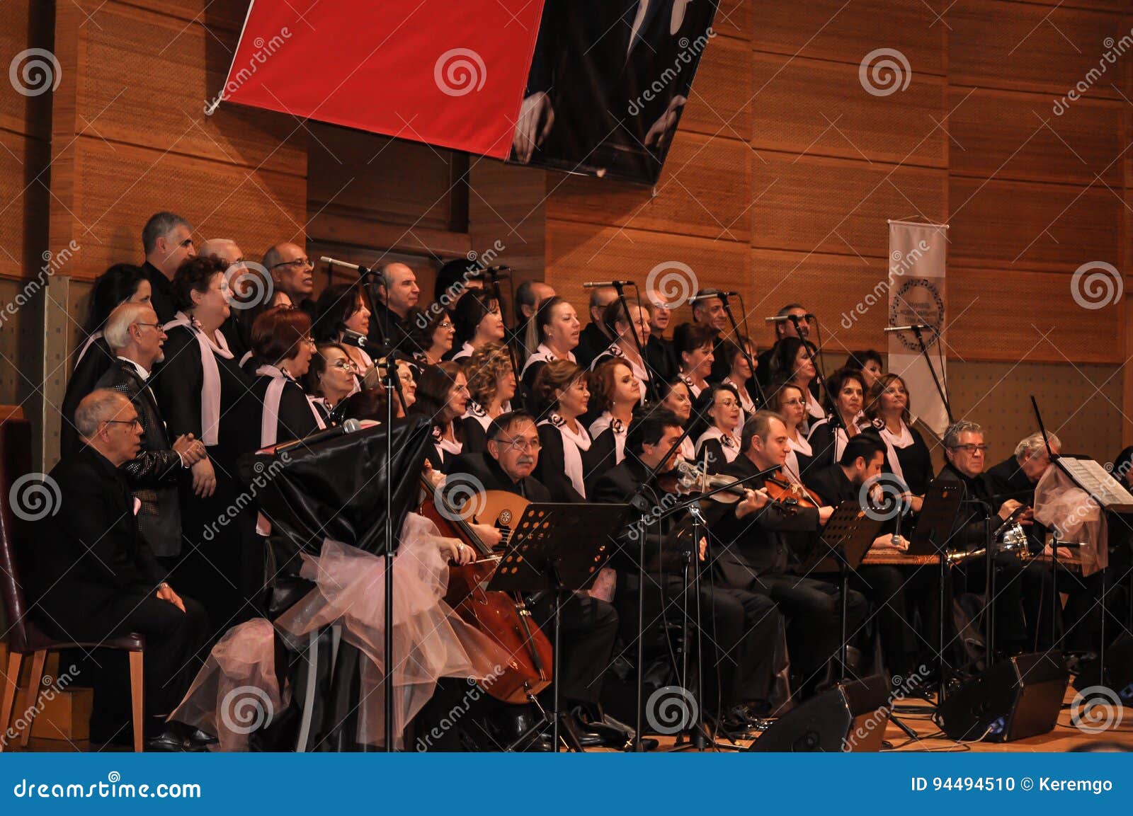 Choeur Turc Moderne De Musique Classique Image éditorial - Image du ...
