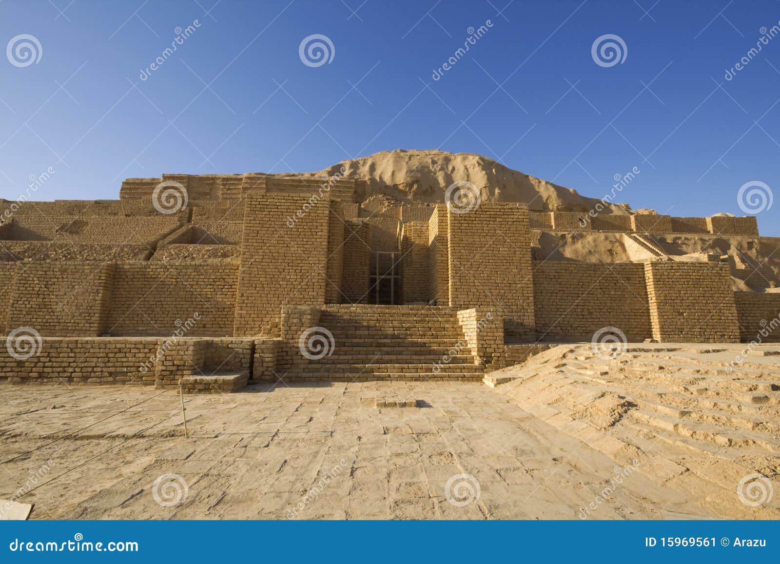 Chogha Zanbil - Dur Untash stock image. Image of ahvaz - 15969561