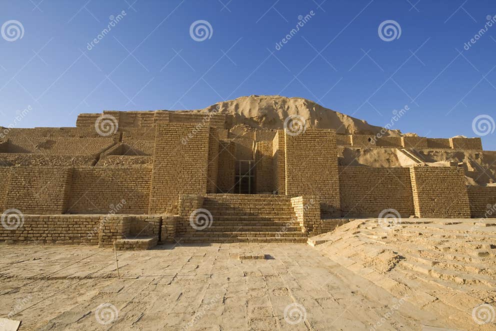 Chogha Zanbil - Dur Untash stock image. Image of ahvaz - 15969561