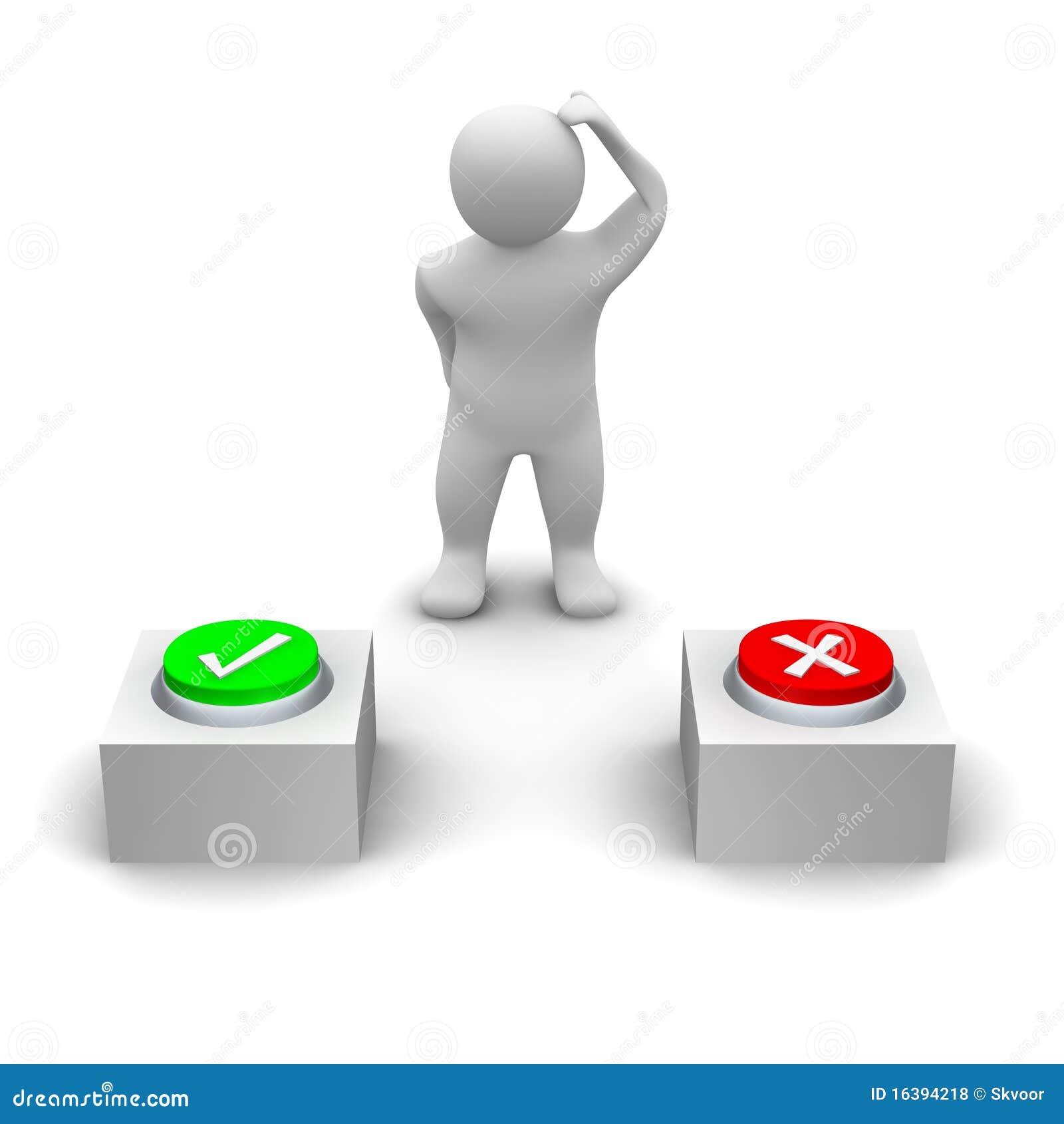 Choice stock illustration. Illustration of choose, character - 16394218