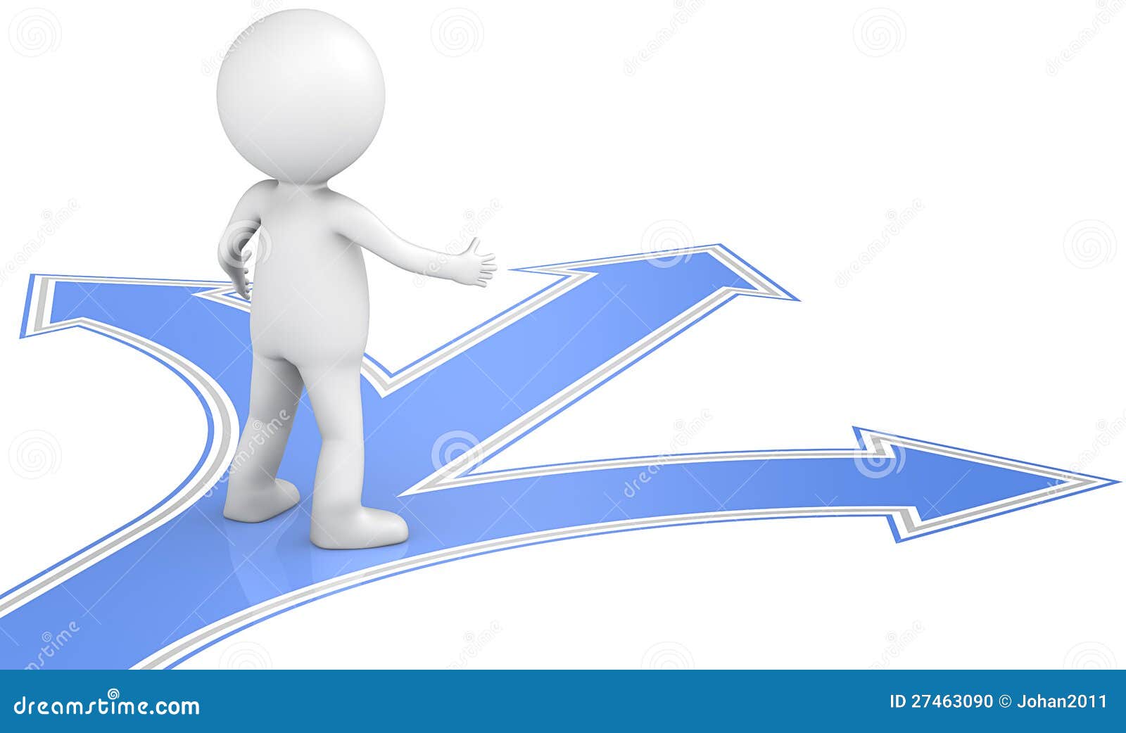 Choice. stock illustration. Illustration of left, challenge - 27463090