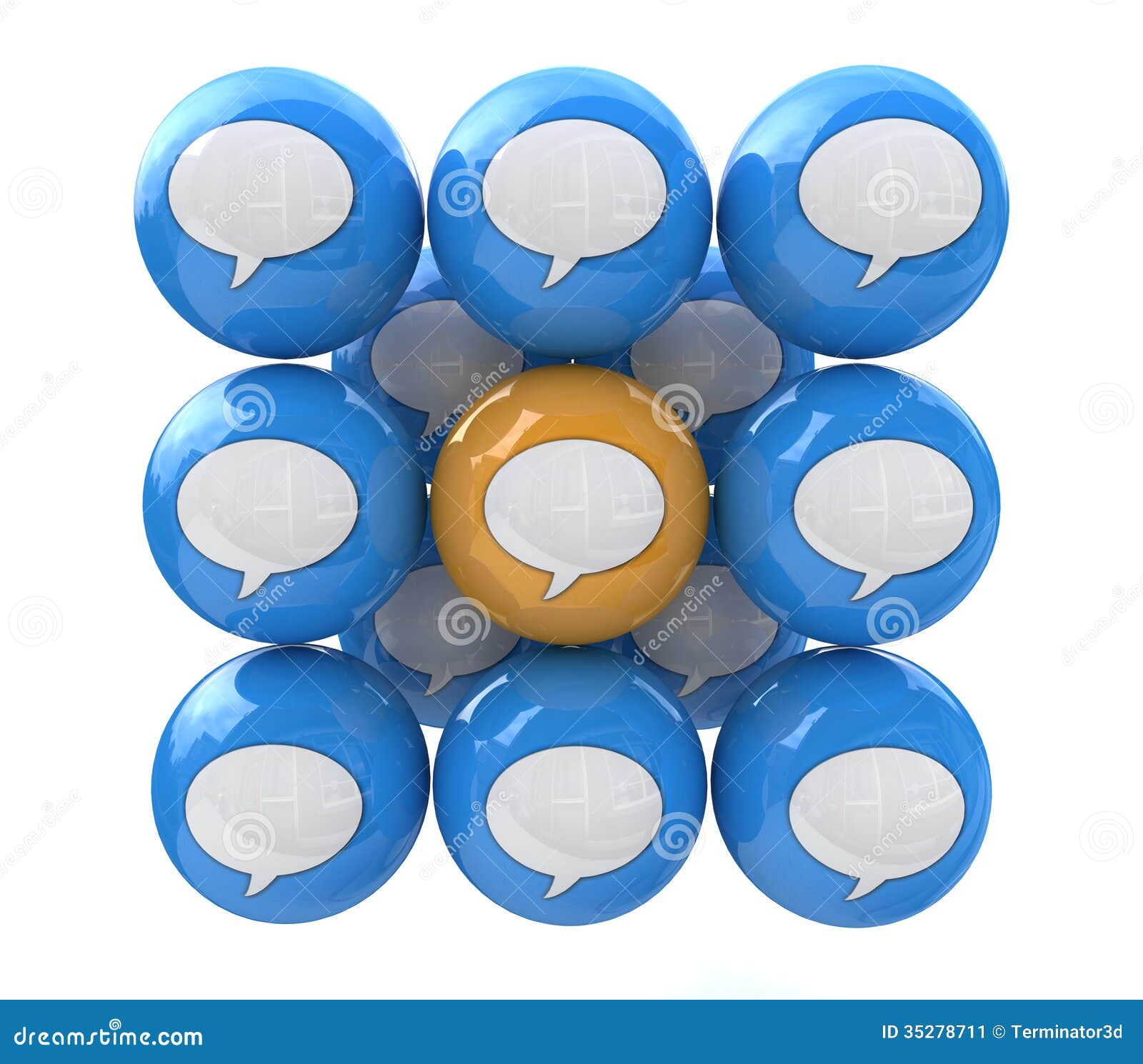 Choice bubble cloud stock illustration. Illustration of collection ...