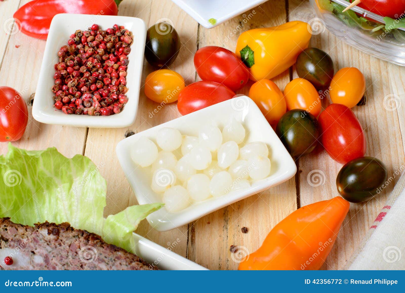 Choice of cold cuts stock photo. Image of salad, meat - 42356772