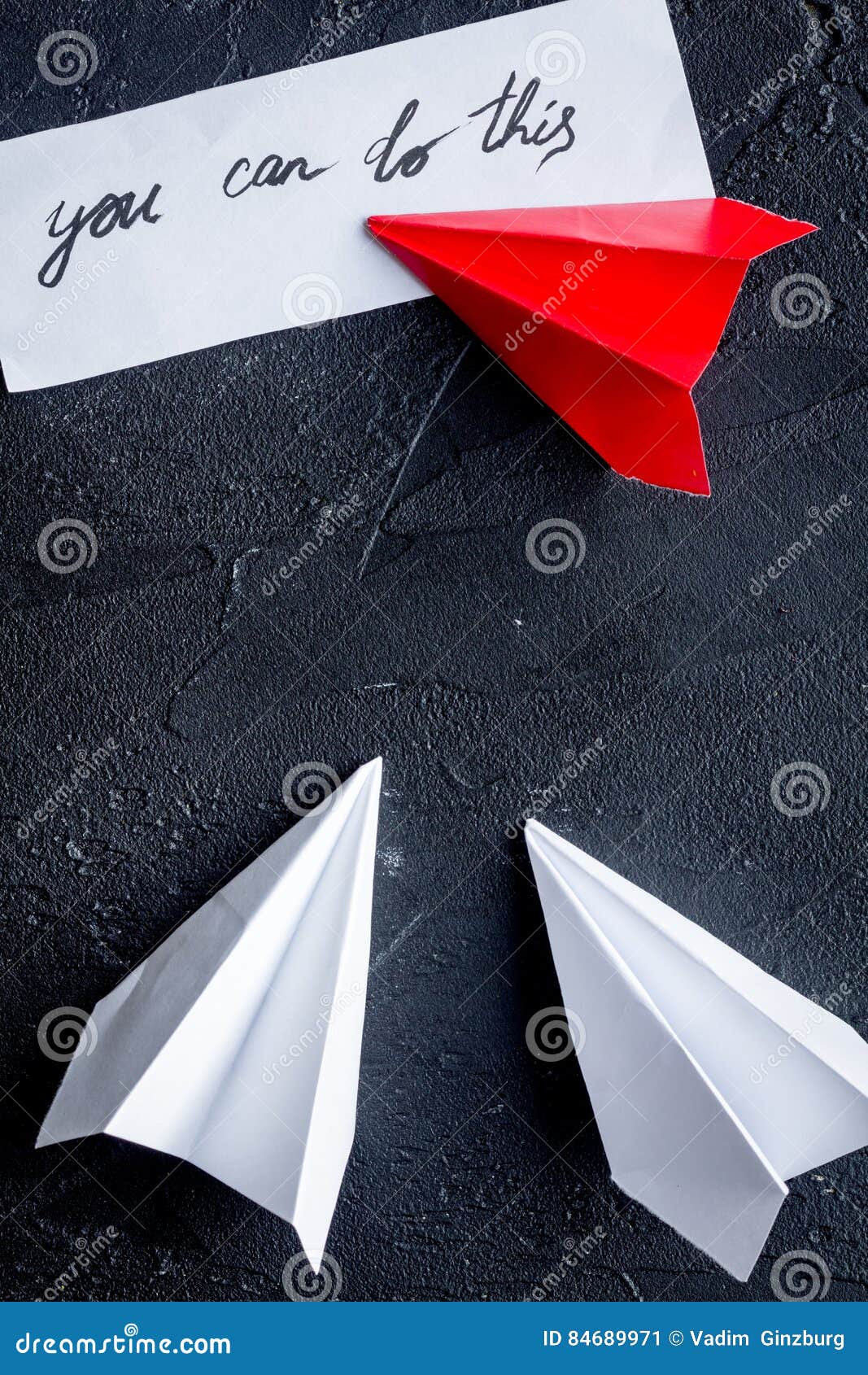 Choice Concept Paper Boats on White Background Top View Stock Image ...