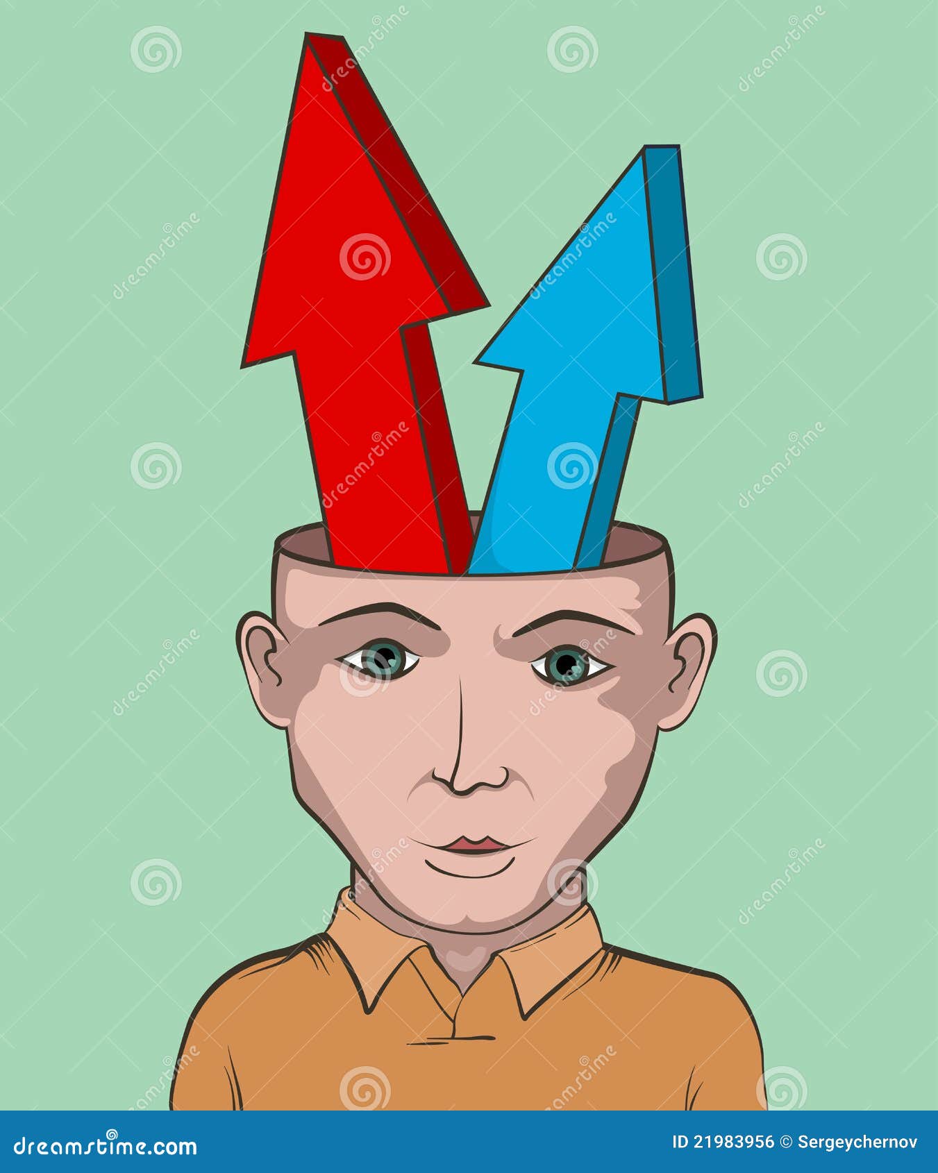 Choice Creative Concept Graphic Design Stock Vector - Illustration of ...