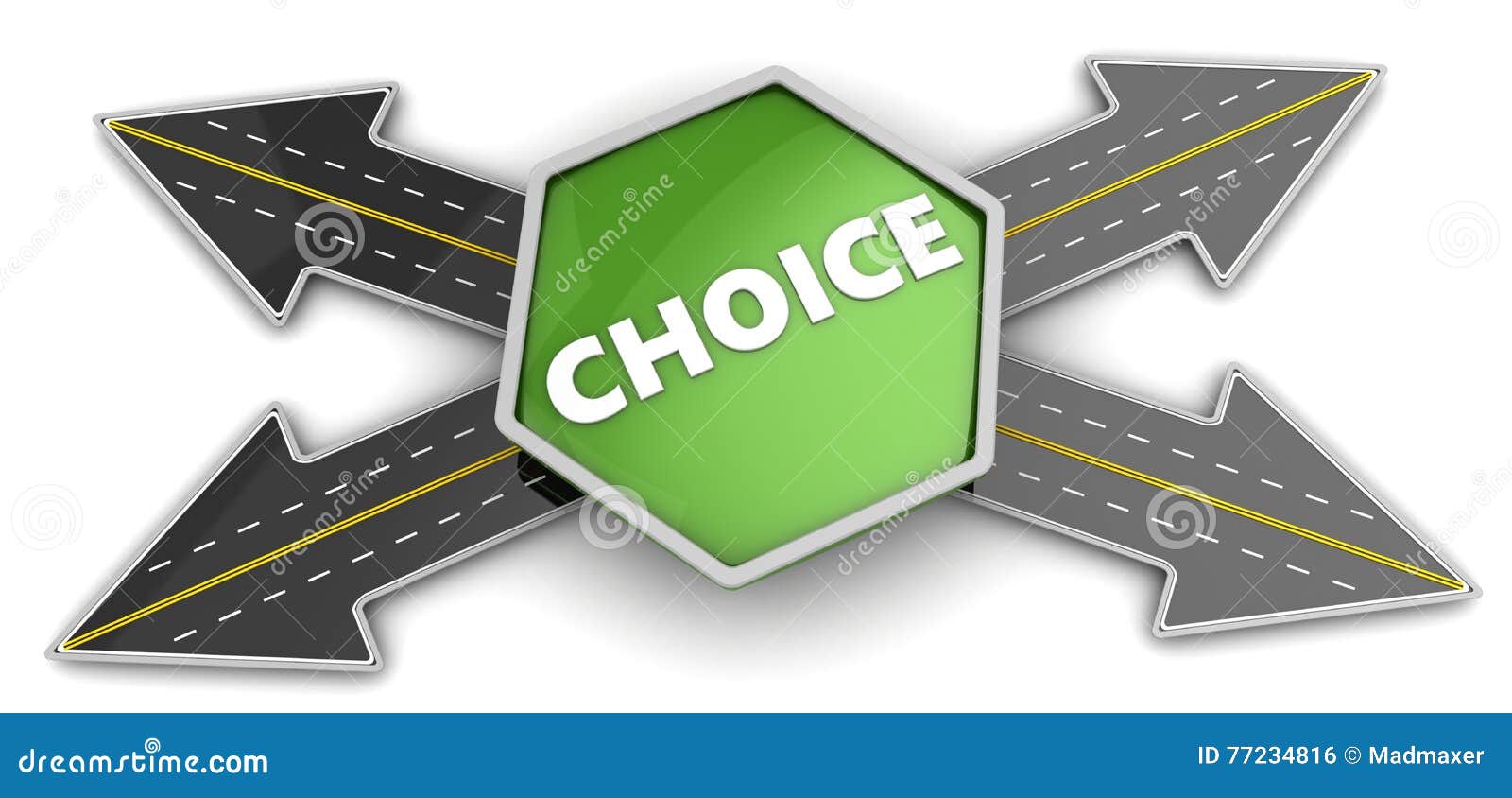 Choice stock photo. Image of business, arrows, choices - 77234816