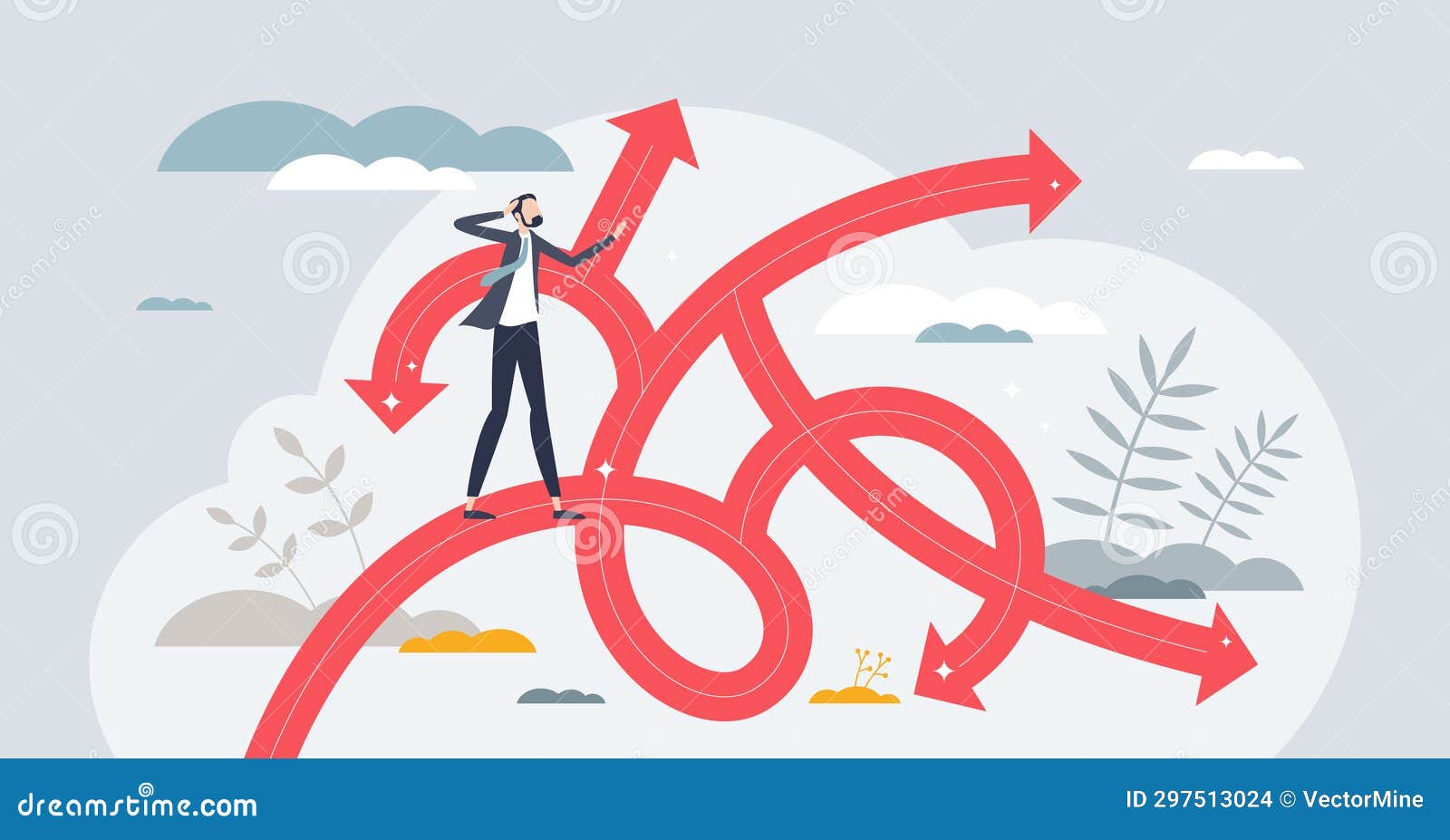 Choice Fatigue As Frustration about Many Possible Options Tiny Person ...