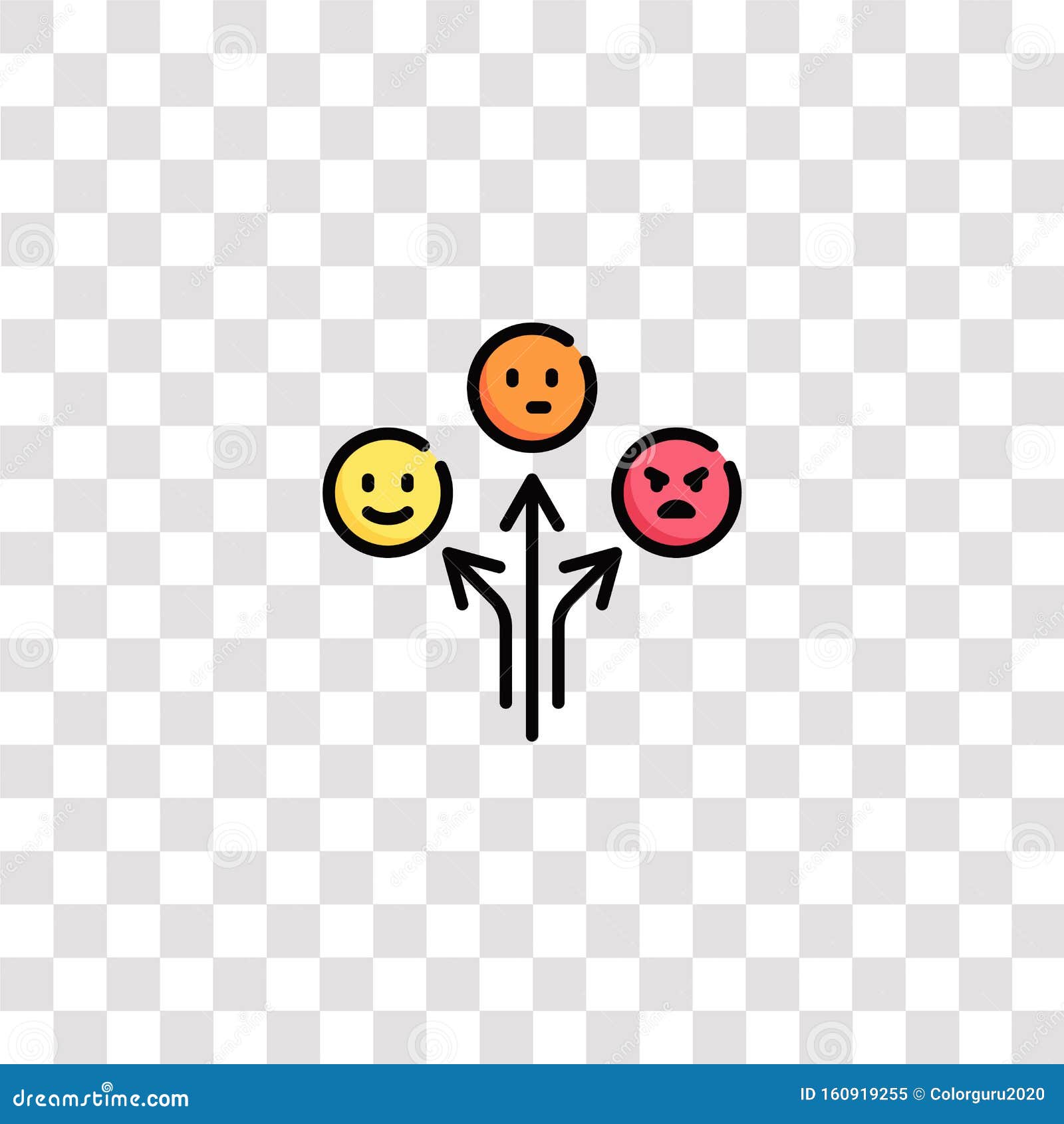 Choice Icon Sign and Symbol. Choice Color Icon for Website Design and ...