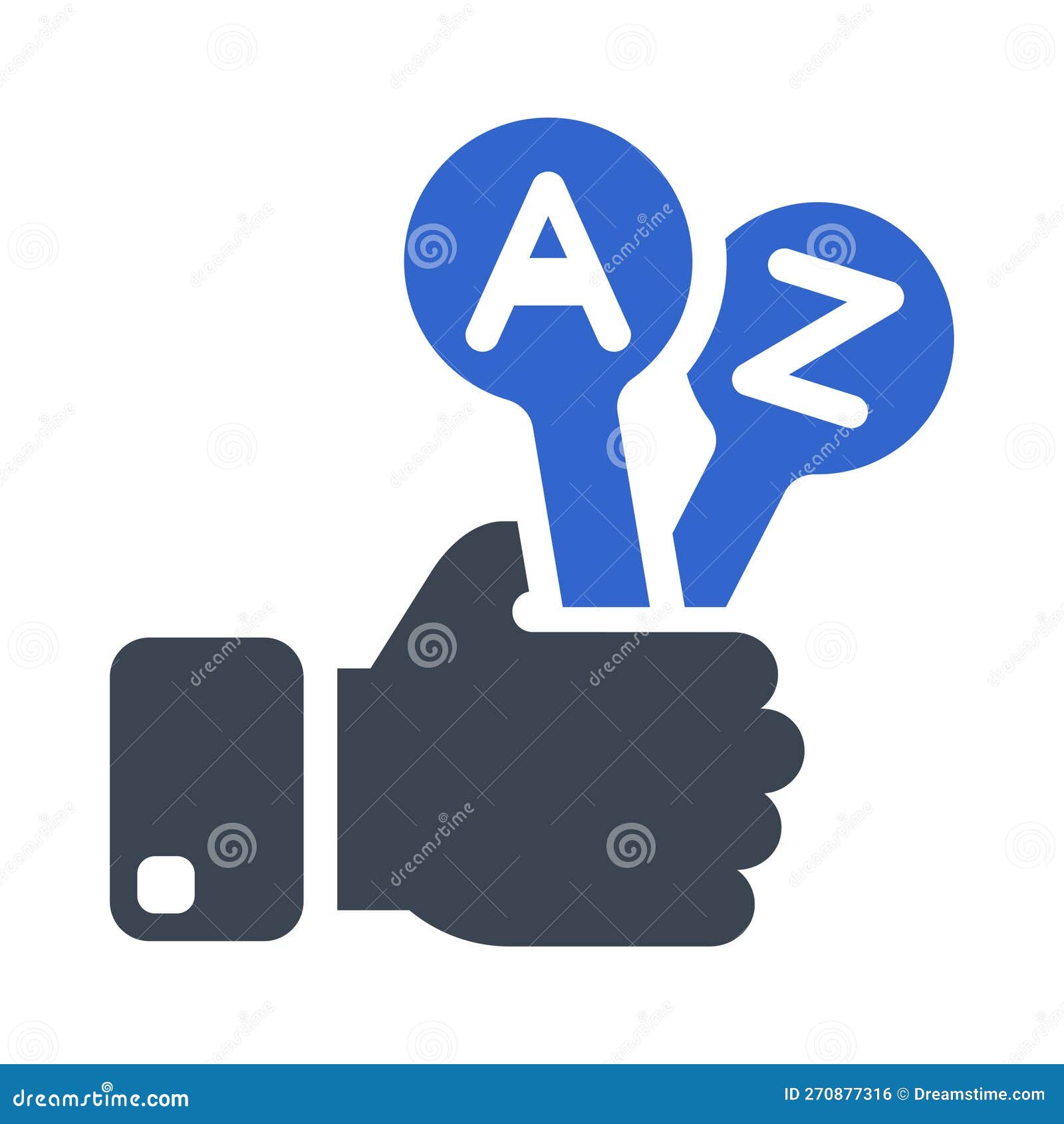 Choice option icon stock vector. Illustration of symbol - 270877316