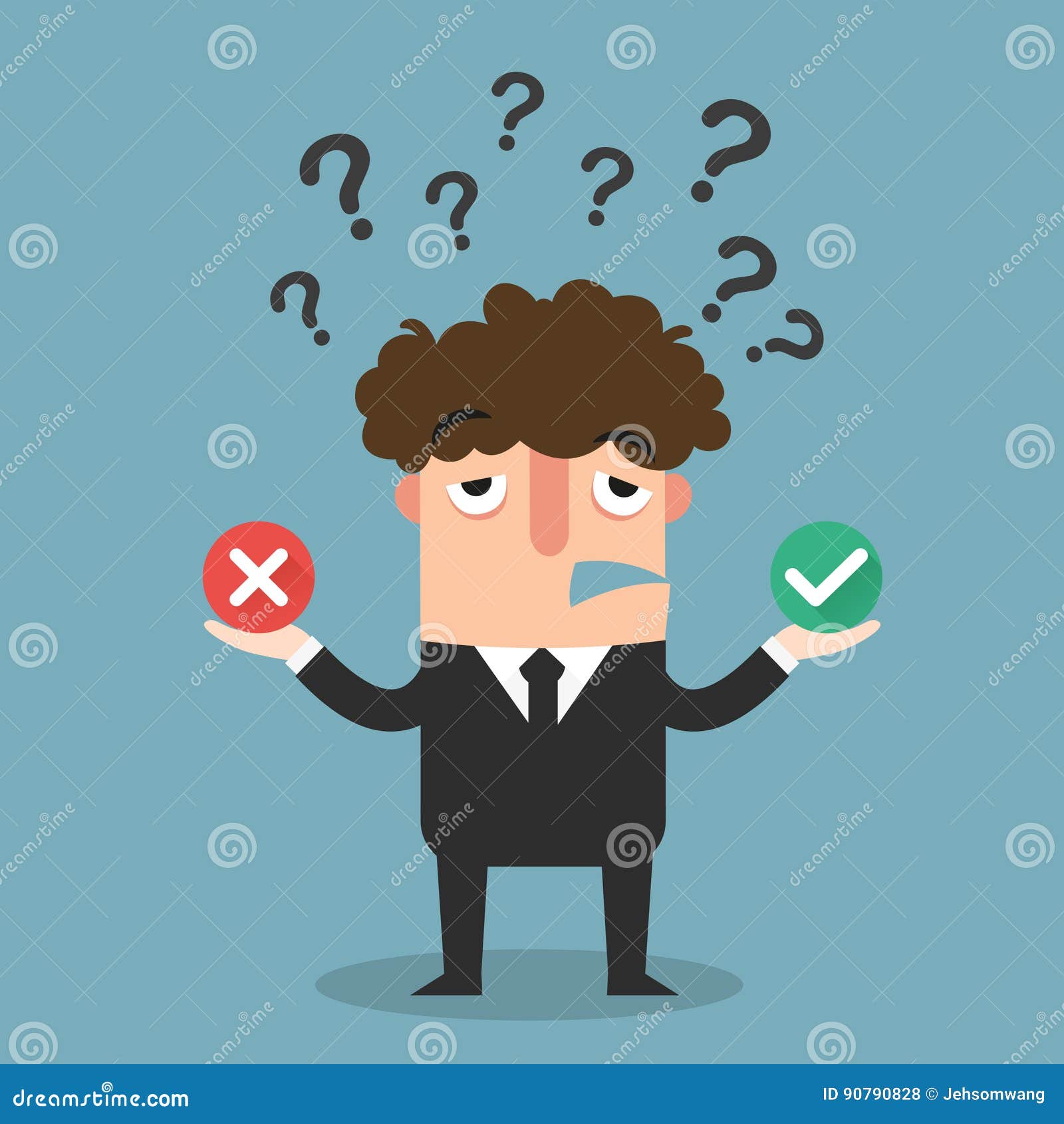Choice Right and Wrong. Illustration. Stock Vector - Illustration of ... Choice Right and Wrong. Illustration. Stock Vector - Illustration of ...