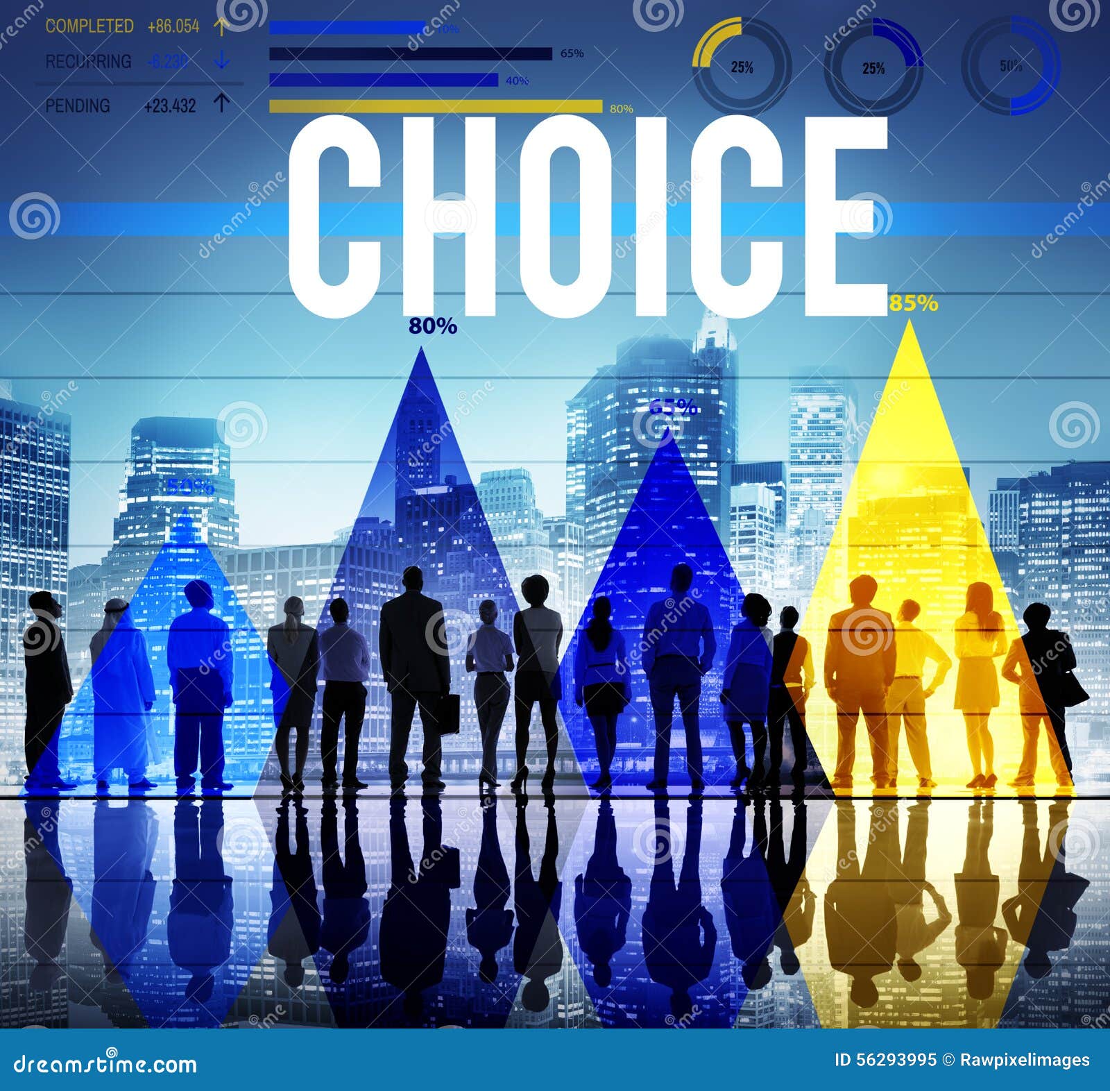 Choice Selection Option Choosing Risk Concept Stock Image - Image of ...