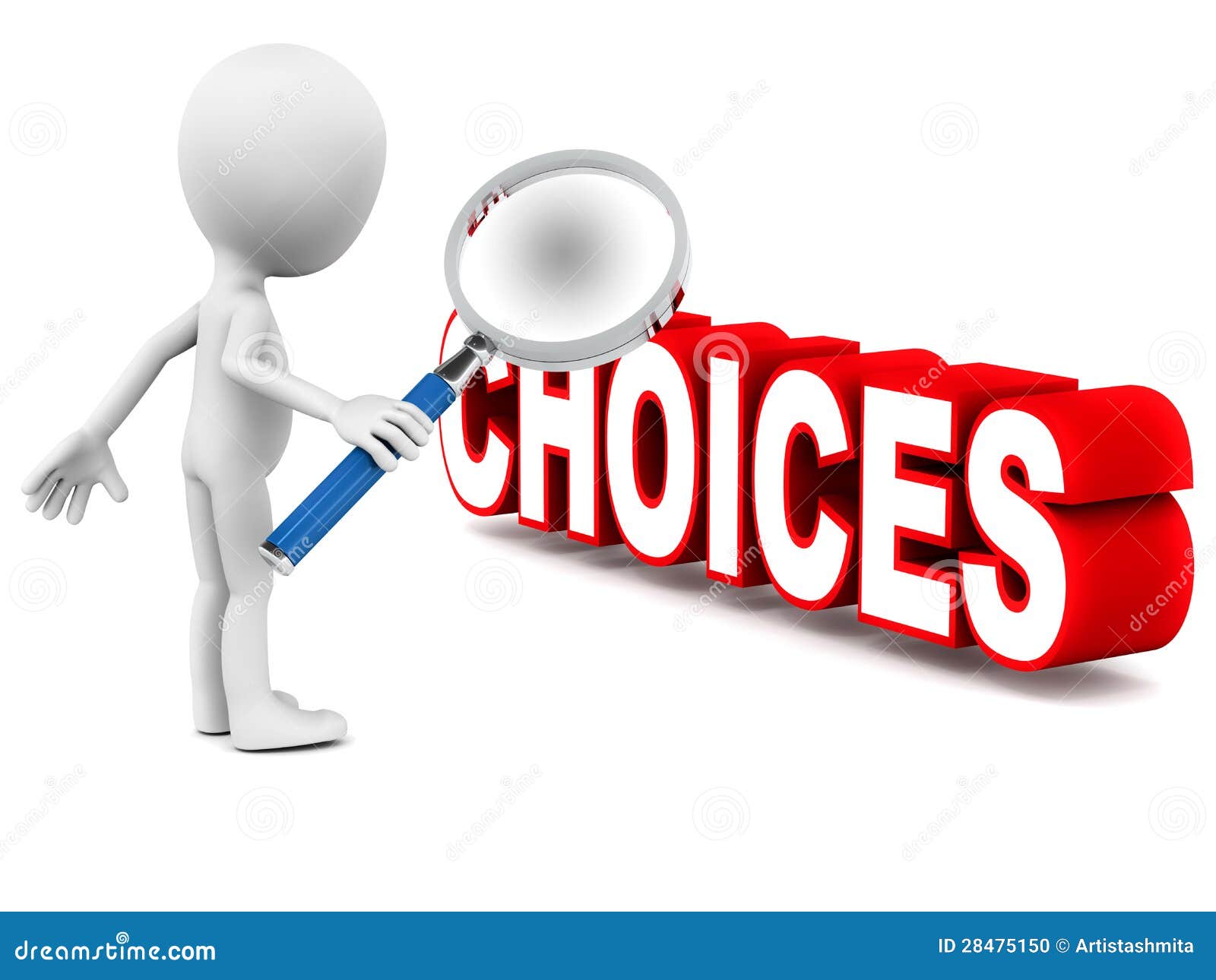 Make A Choice Clip Art