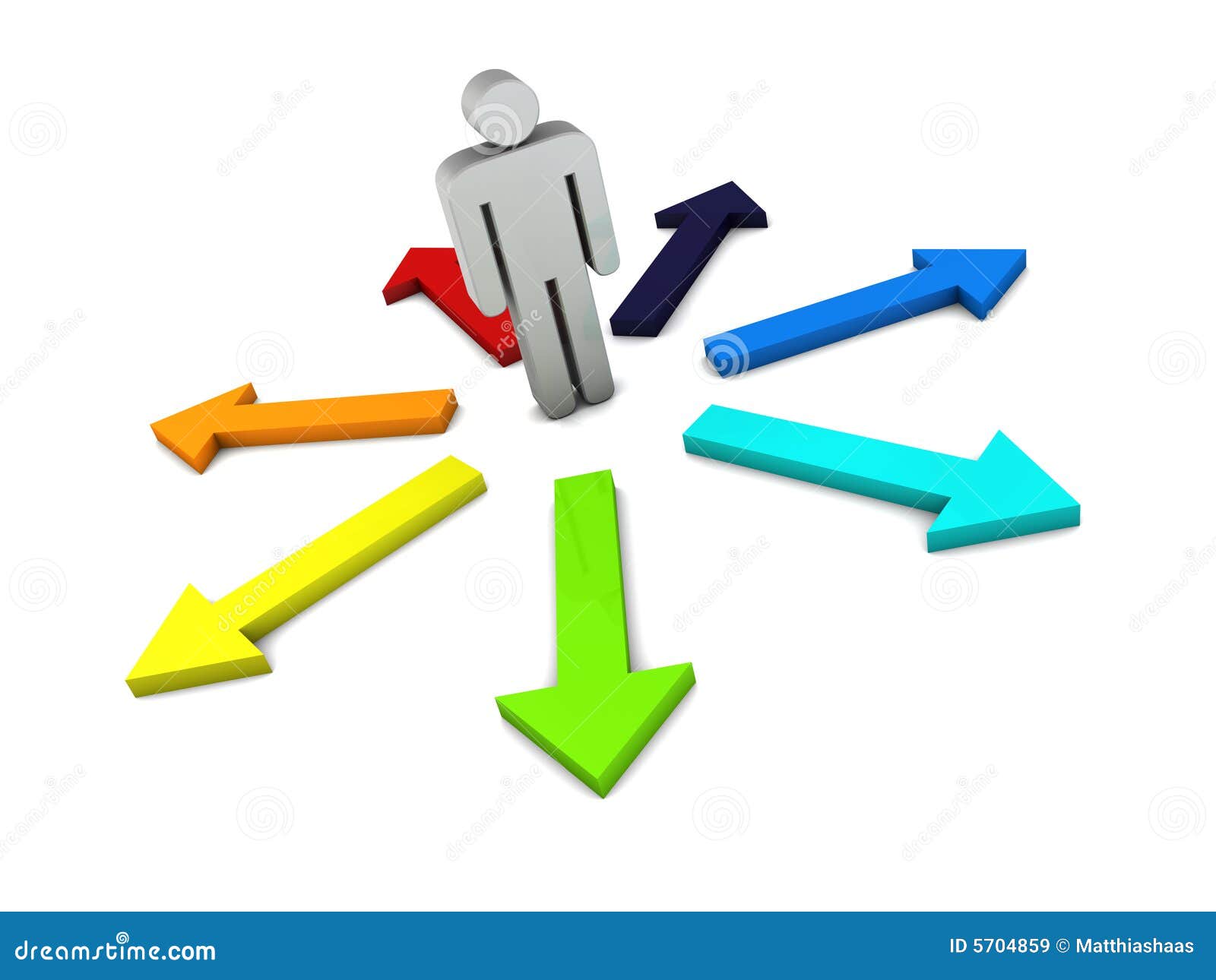 Choices stock illustration. Illustration of future, plan - 5704859