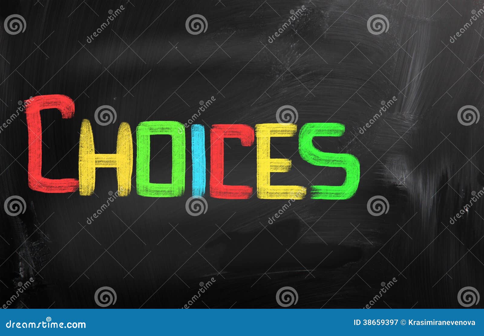 Choices Concept stock illustration. Illustration of ideas - 38659397