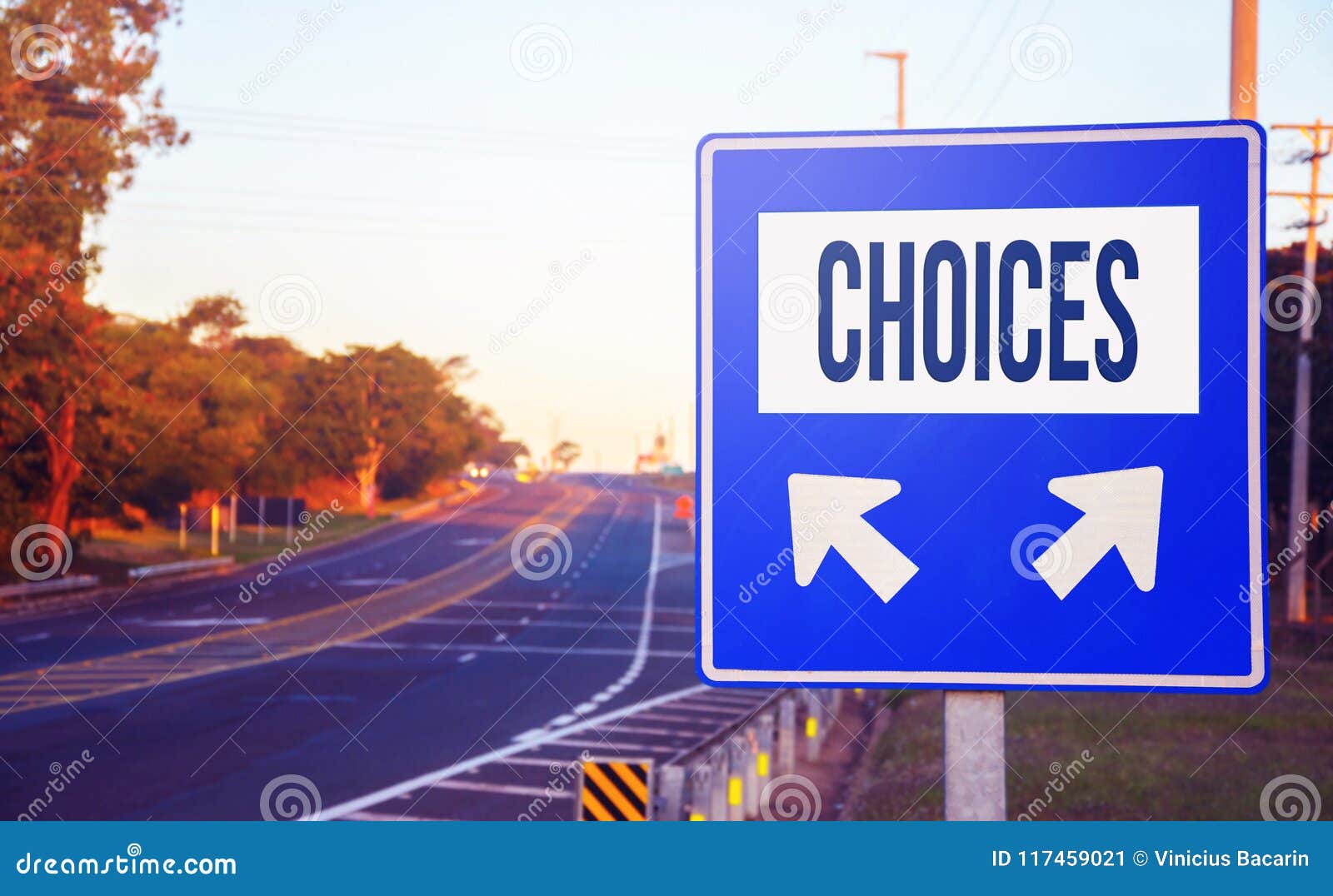 Choices decision. stock image. Image of ethical, road - 117459021