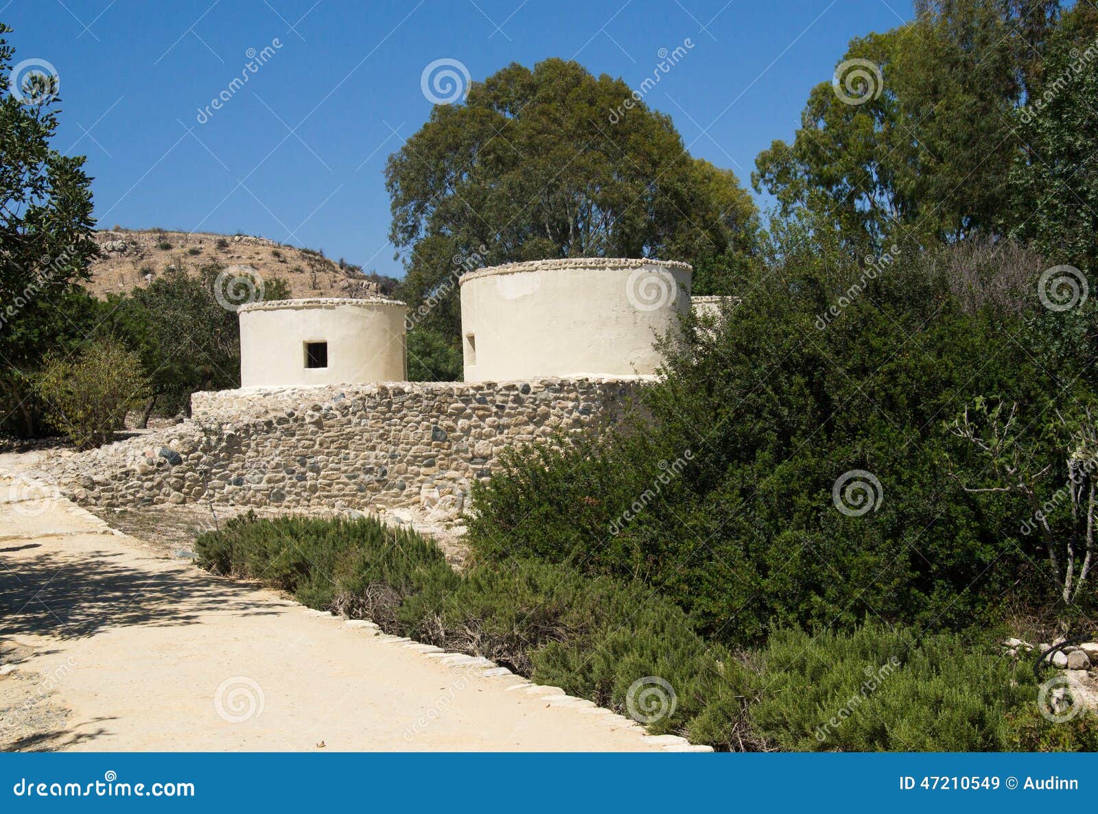 Choirokoitia, Cyprus stock image. Image of tour, summer - 47210549