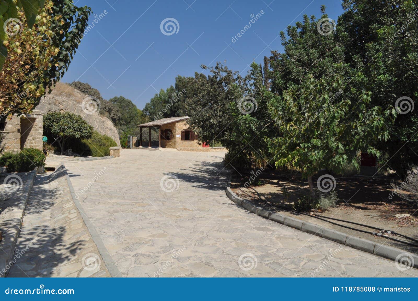 Choirokoitia. the Neolithic Settlement of Choirokoitia Stock Photo ...