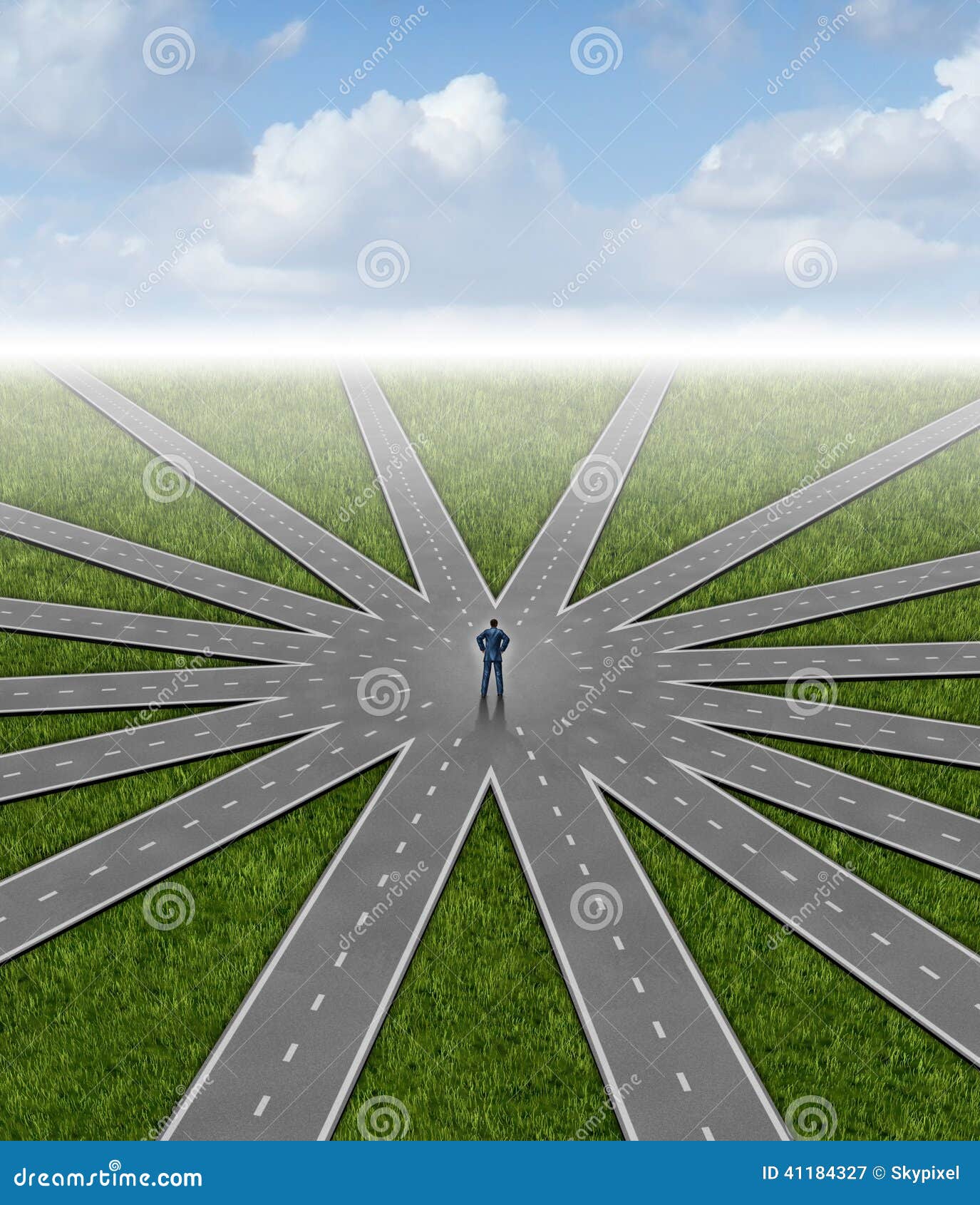 Choix de direction illustration stock. Illustration du conseils - 41184327