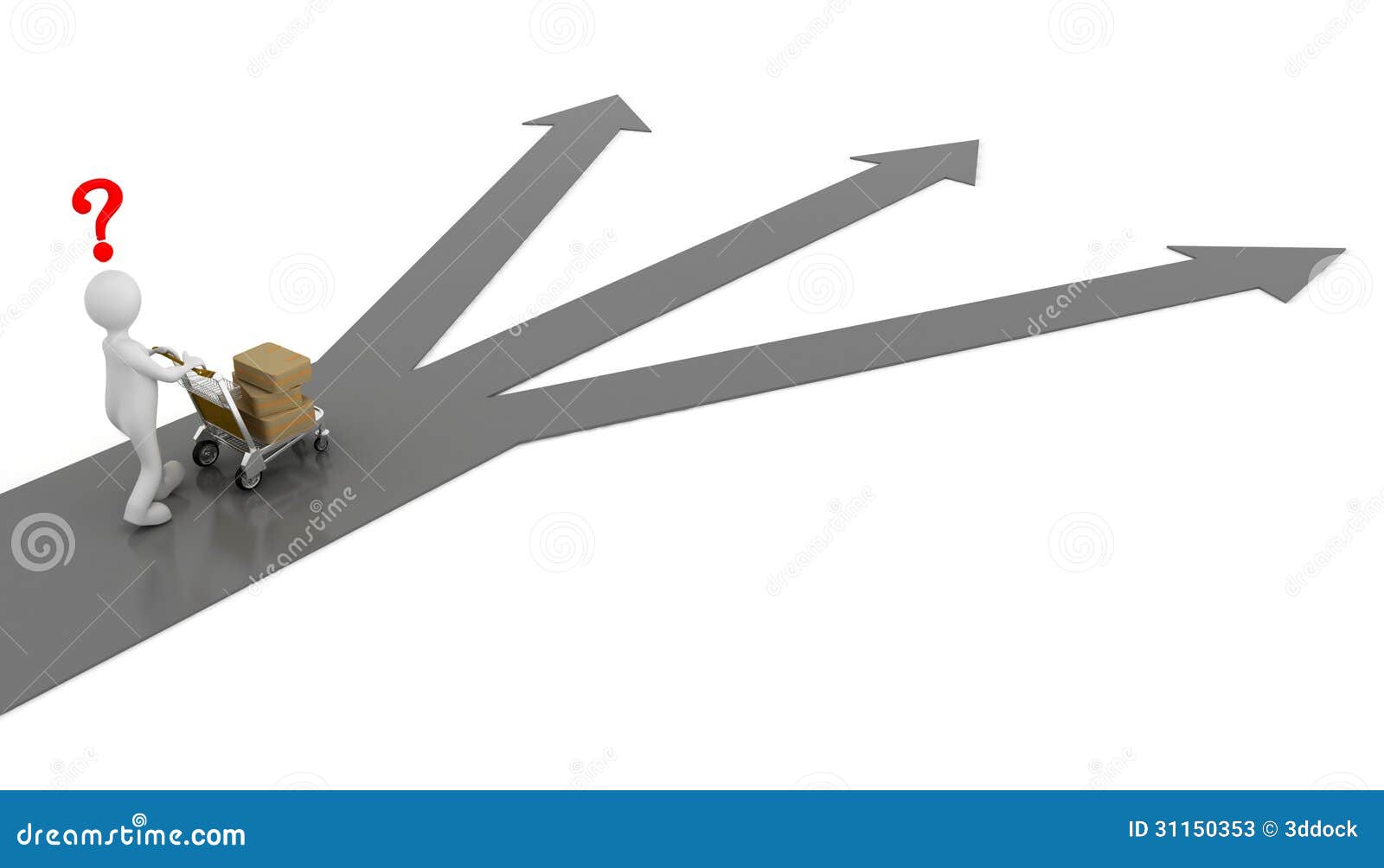 Choix difficile illustration stock. Illustration du réponse - 31150353